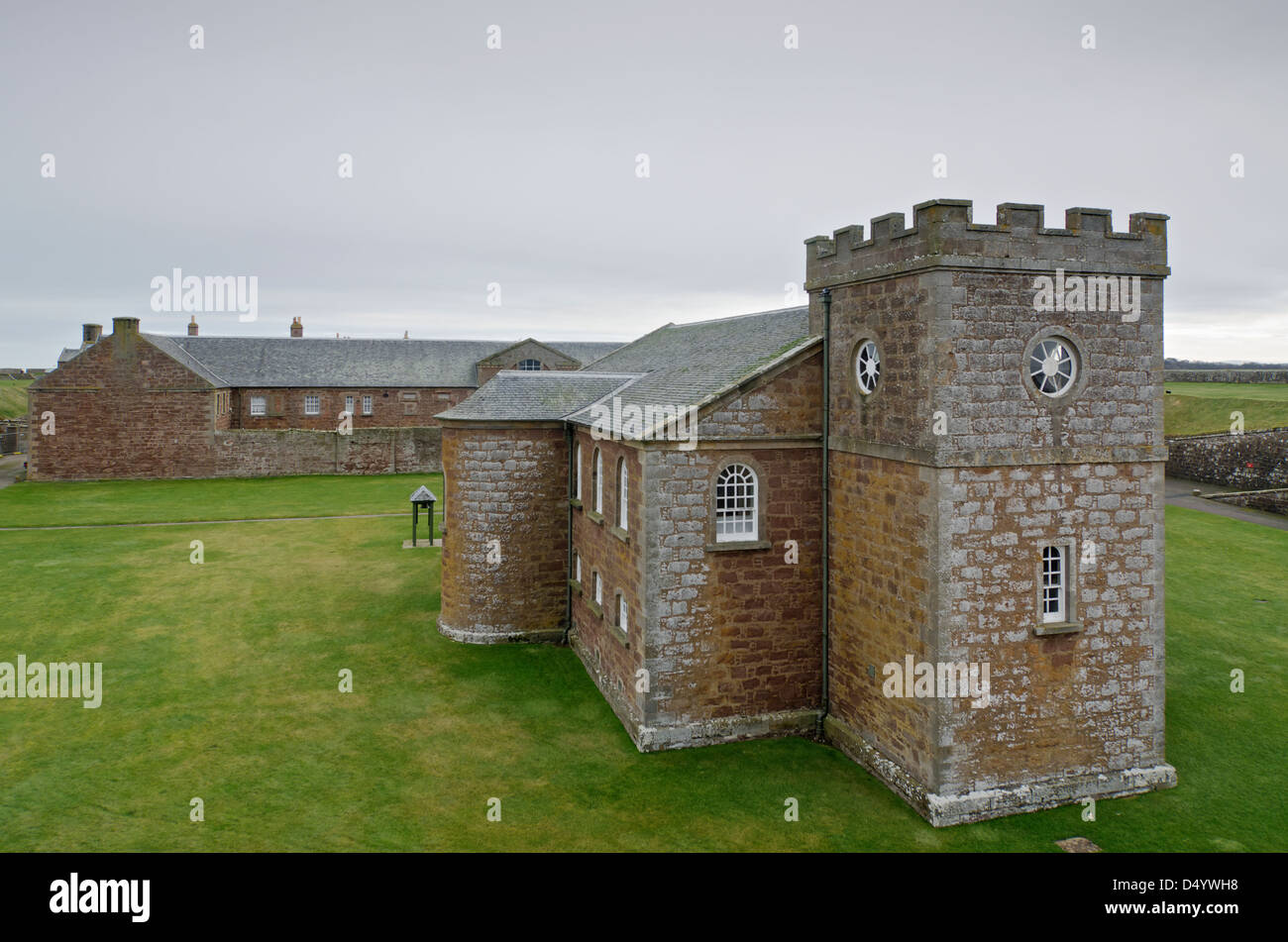 Military barracks of Fort George near Inverness Scotland Stock Photo ...