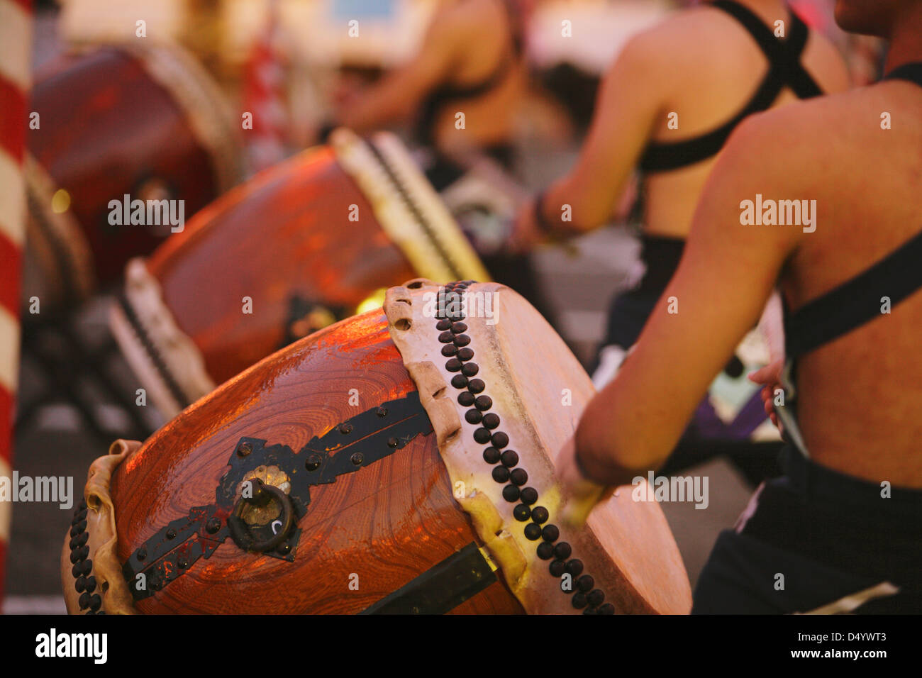 Japanese Taiko drums Stock Photo - Alamy