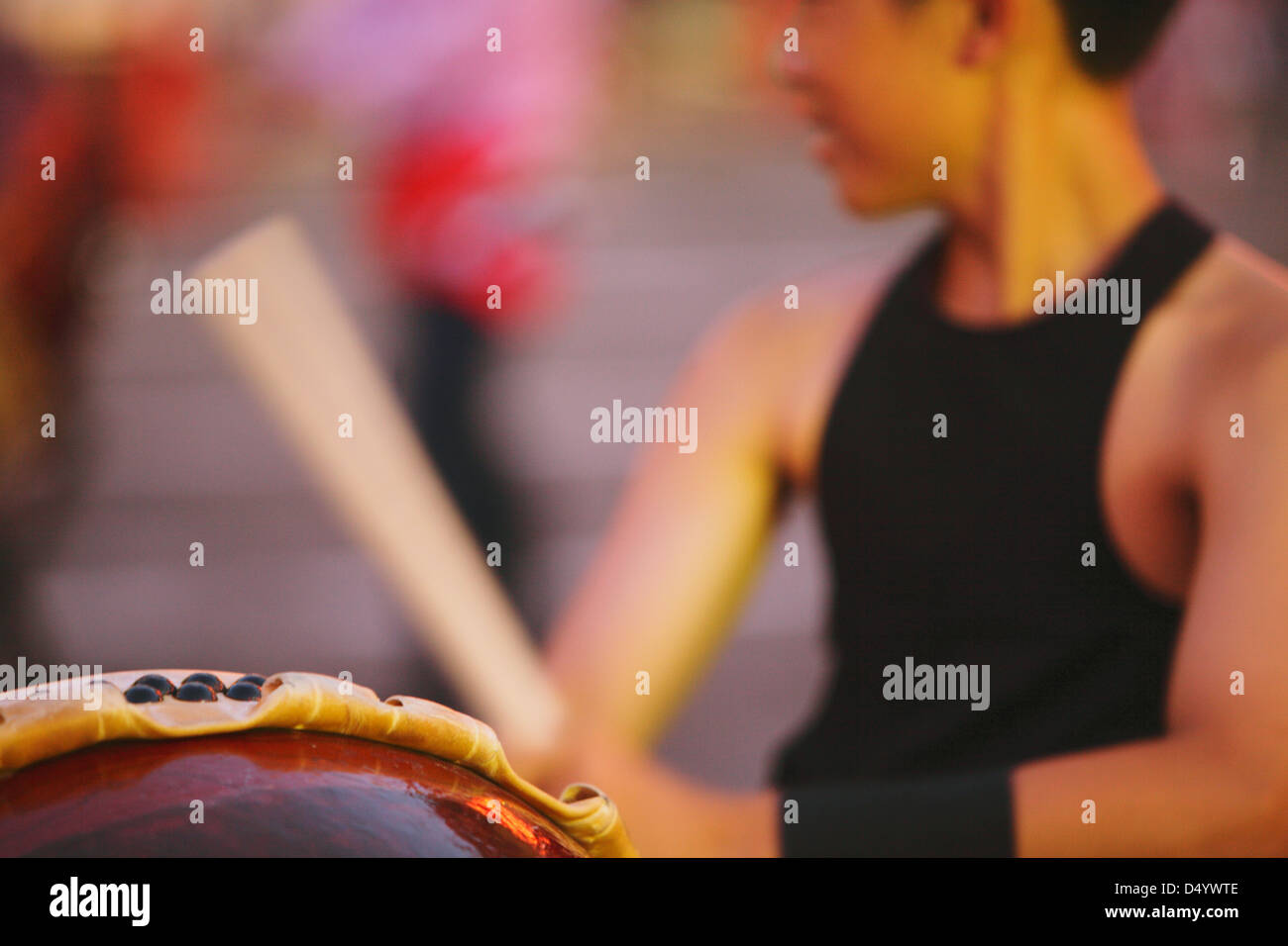 Japanese Taiko drum performance Stock Photo - Alamy
