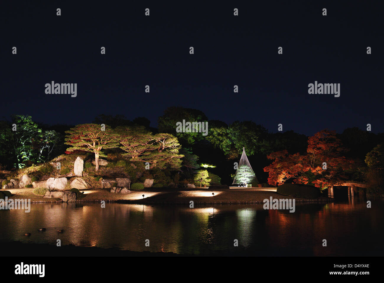 Rikugien garden hi-res stock photography and images - Alamy