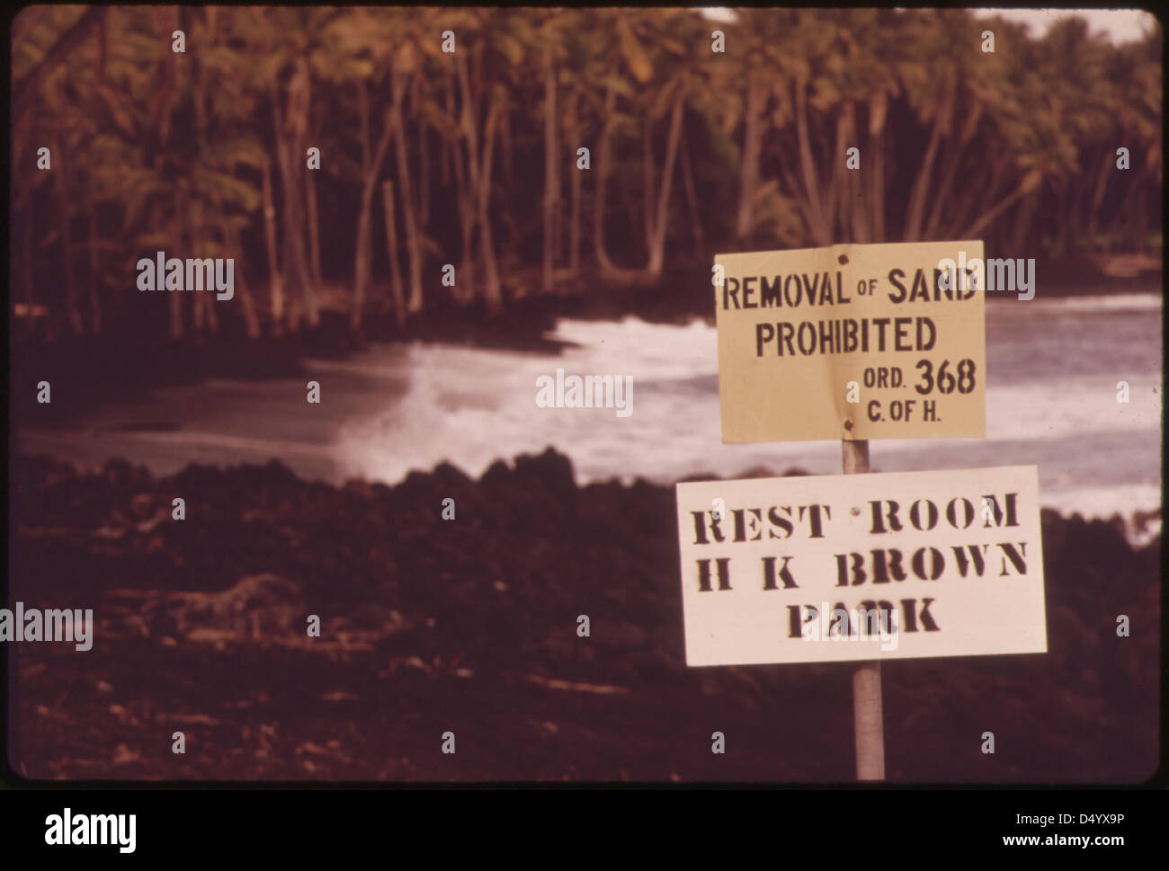 This November 1973 photograph by Charles O'Rear showcases Kaimu's ...