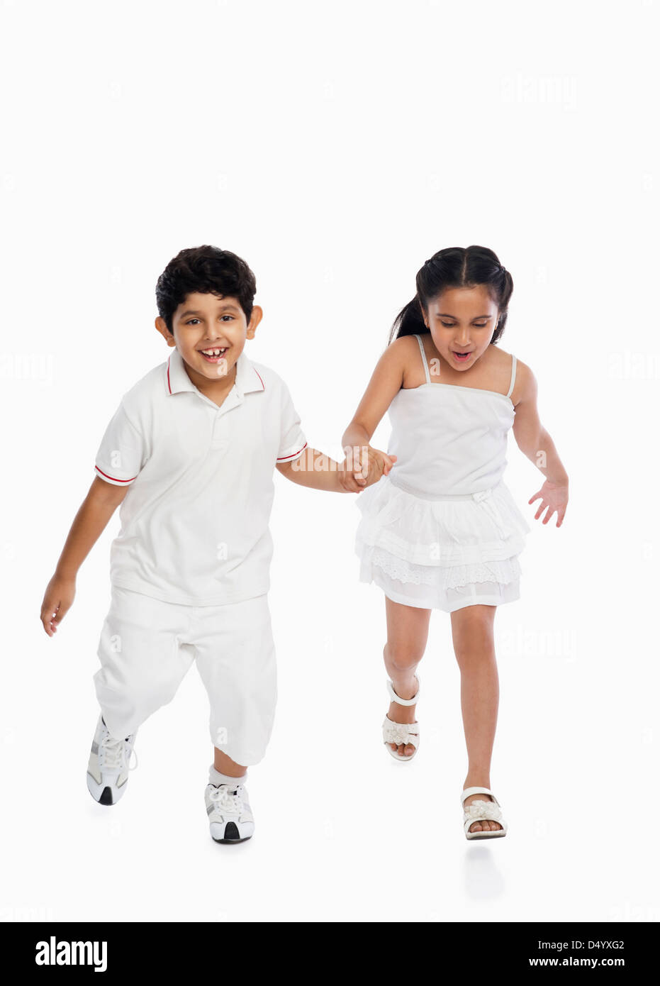 Children running and playing Stock Photo - Alamy