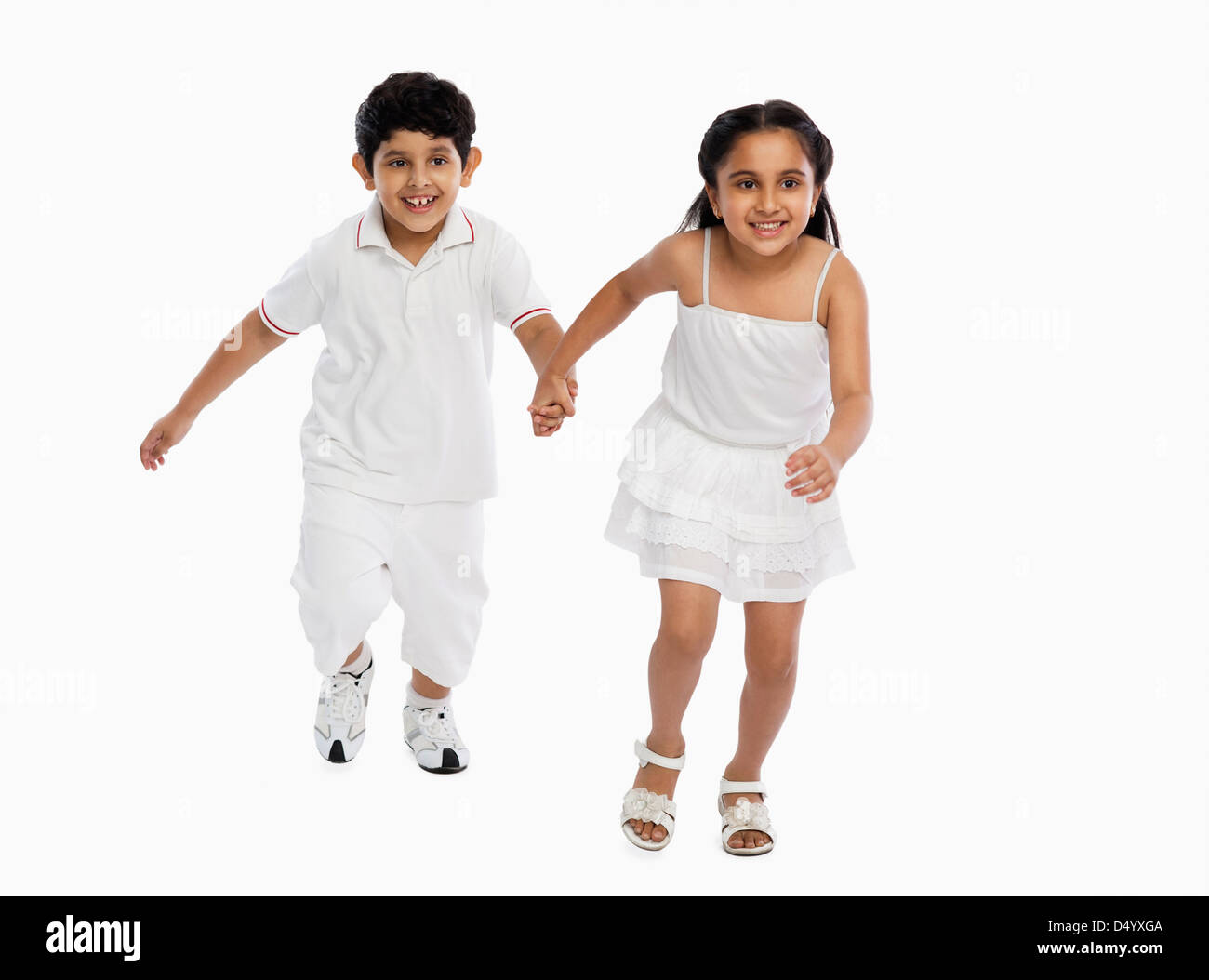 Children running and playing Stock Photo - Alamy