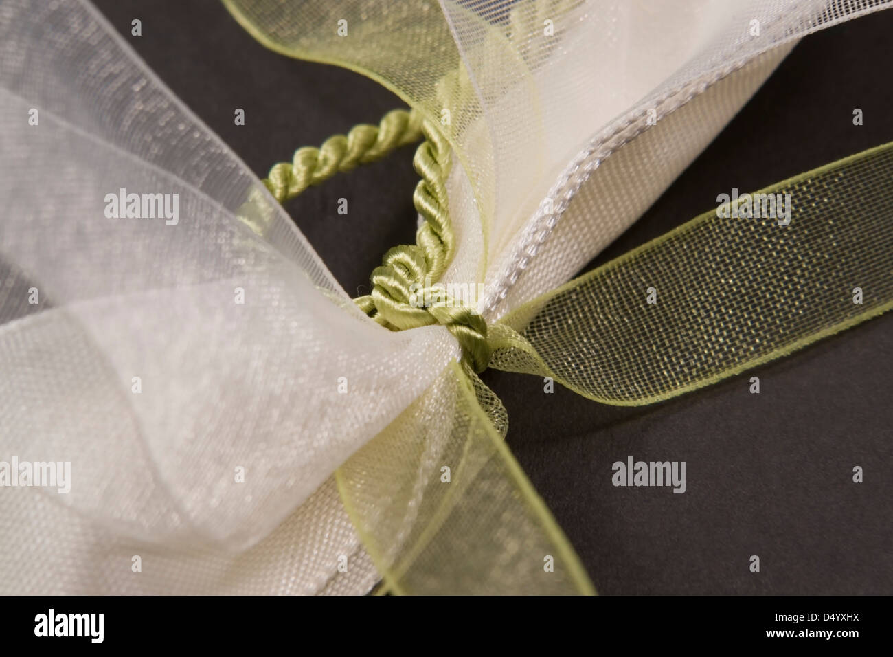 studio photography of a decorative bow in dark back Stock Photo - Alamy