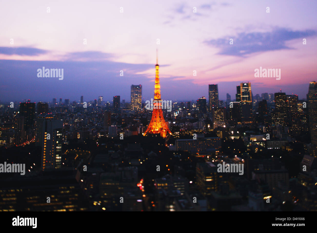 Tokyo japan october tower city hi-res stock photography and images - Alamy