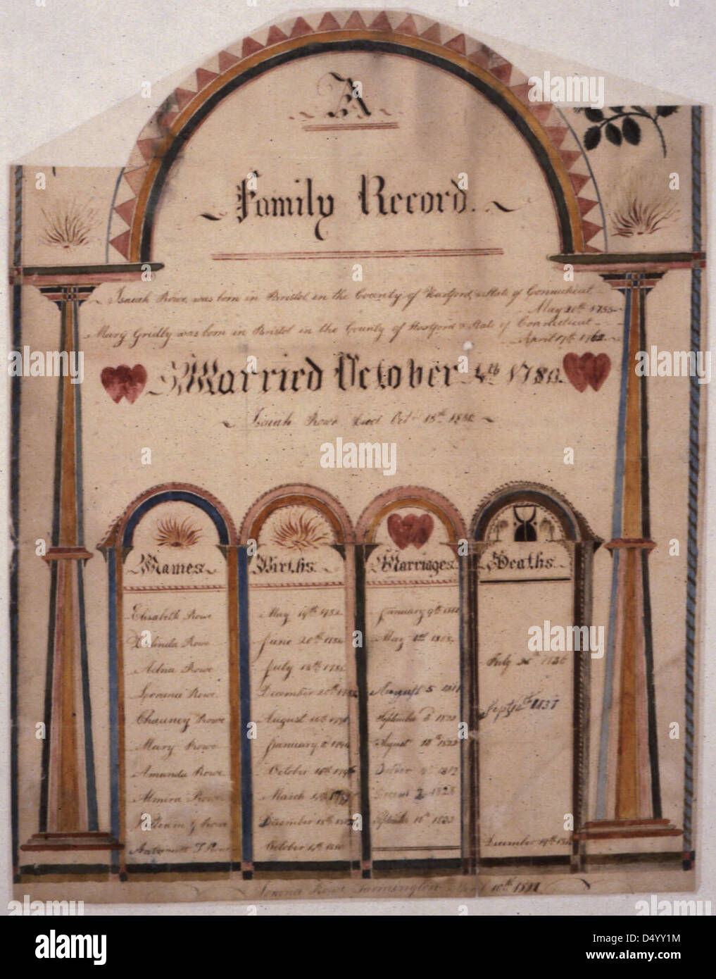 A portrait of Isaiah Rowe, a resident of Connecticut, taken for ...
