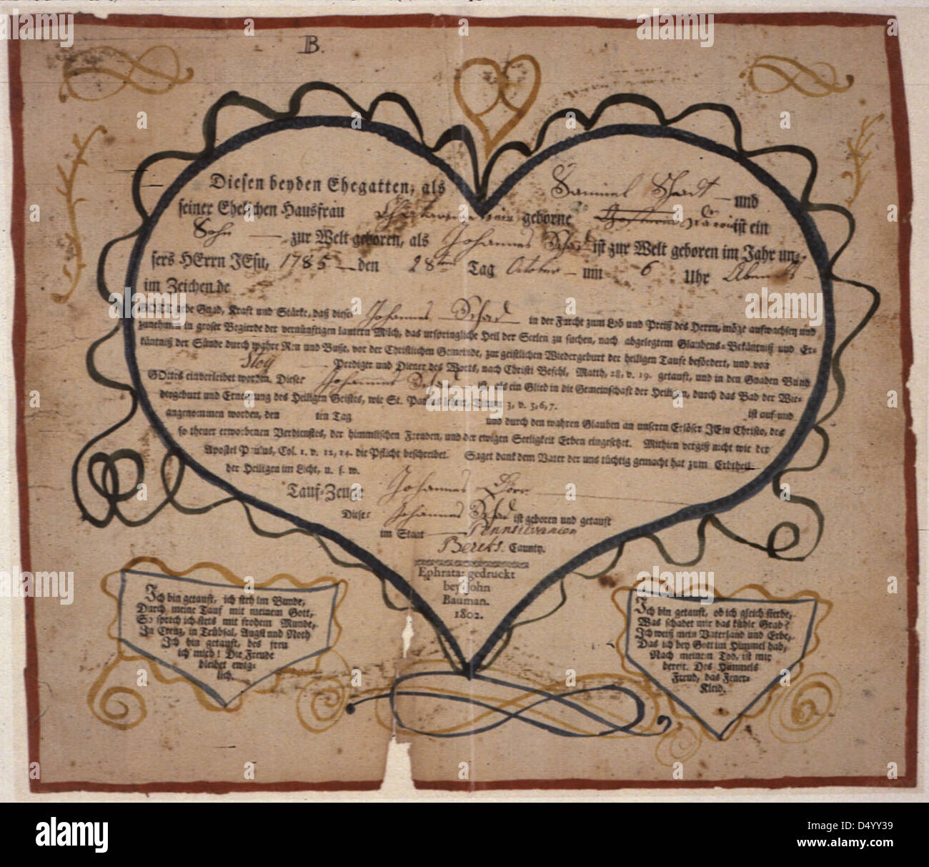 A portrait of Samuel Shade from Pennsylvania, preserved in the U.S ...