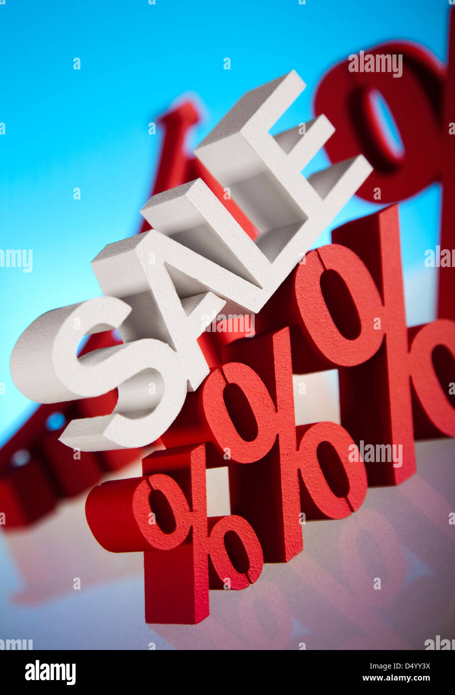 Sale, percent concept Stock Photo - Alamy