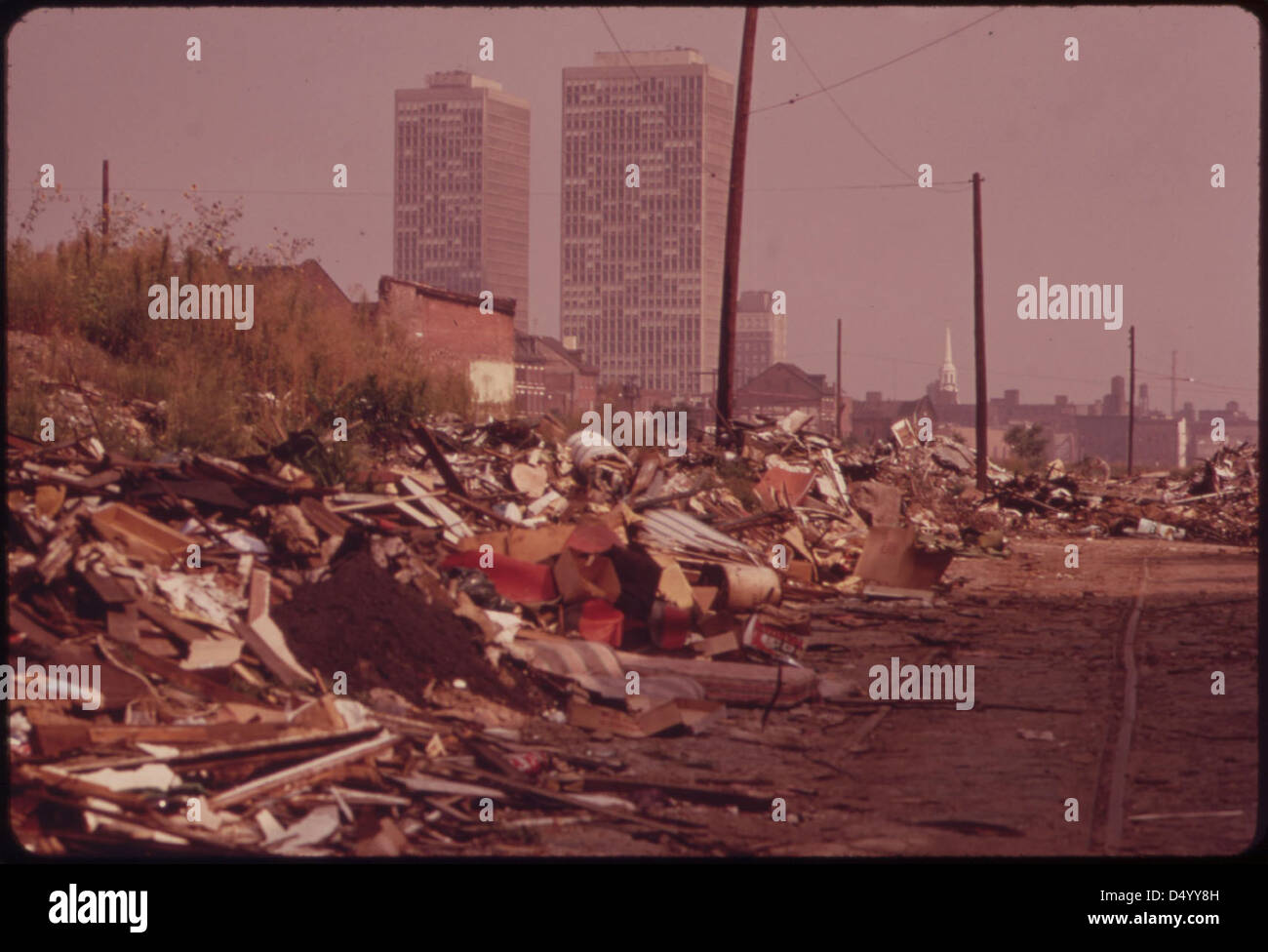 1973 photograph shows view hi-res stock photography and images - Alamy