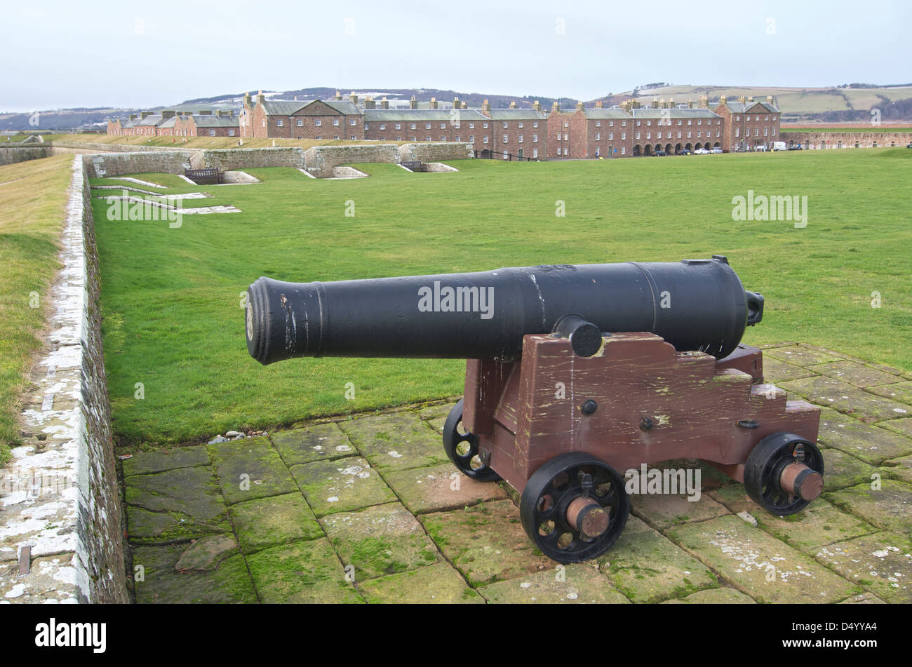 Military barracks of Fort George near Inverness Scotland Stock Photo ...