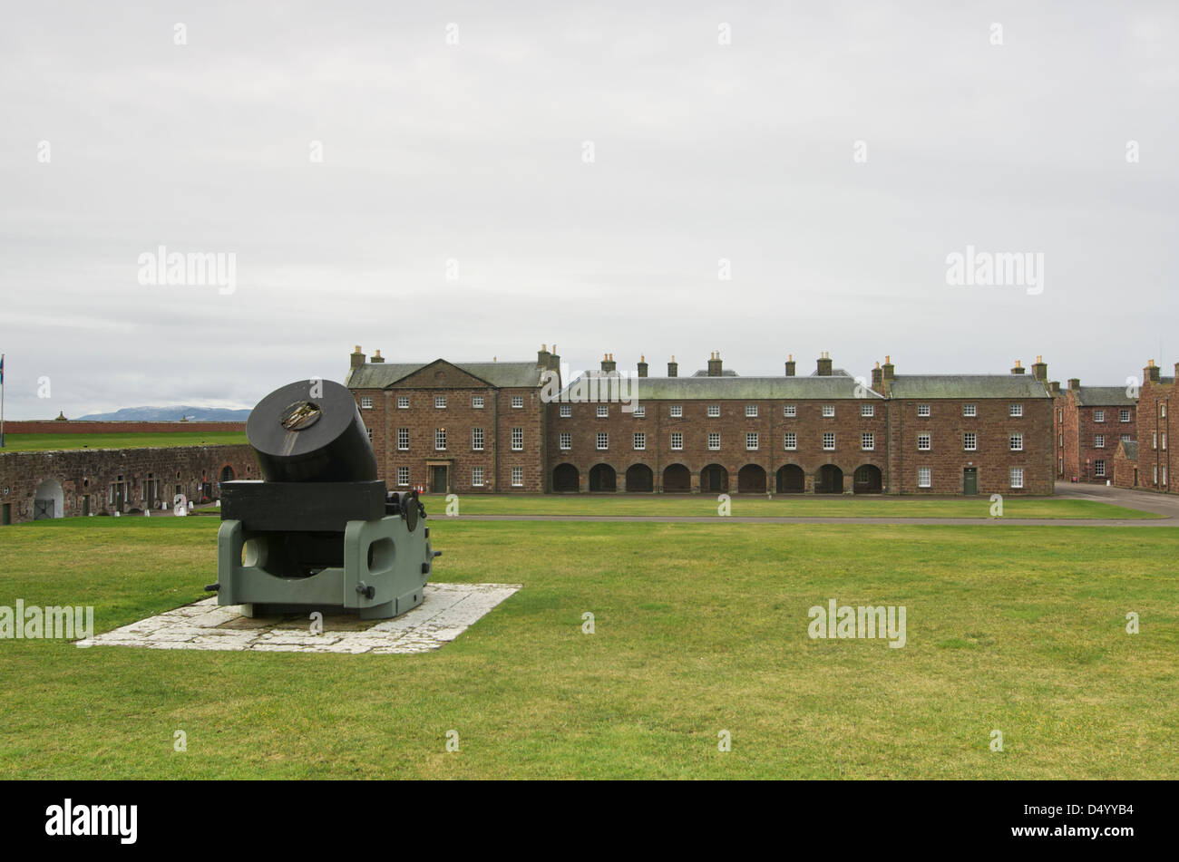 Military barracks of Fort George near Inverness Scotland Stock Photo ...