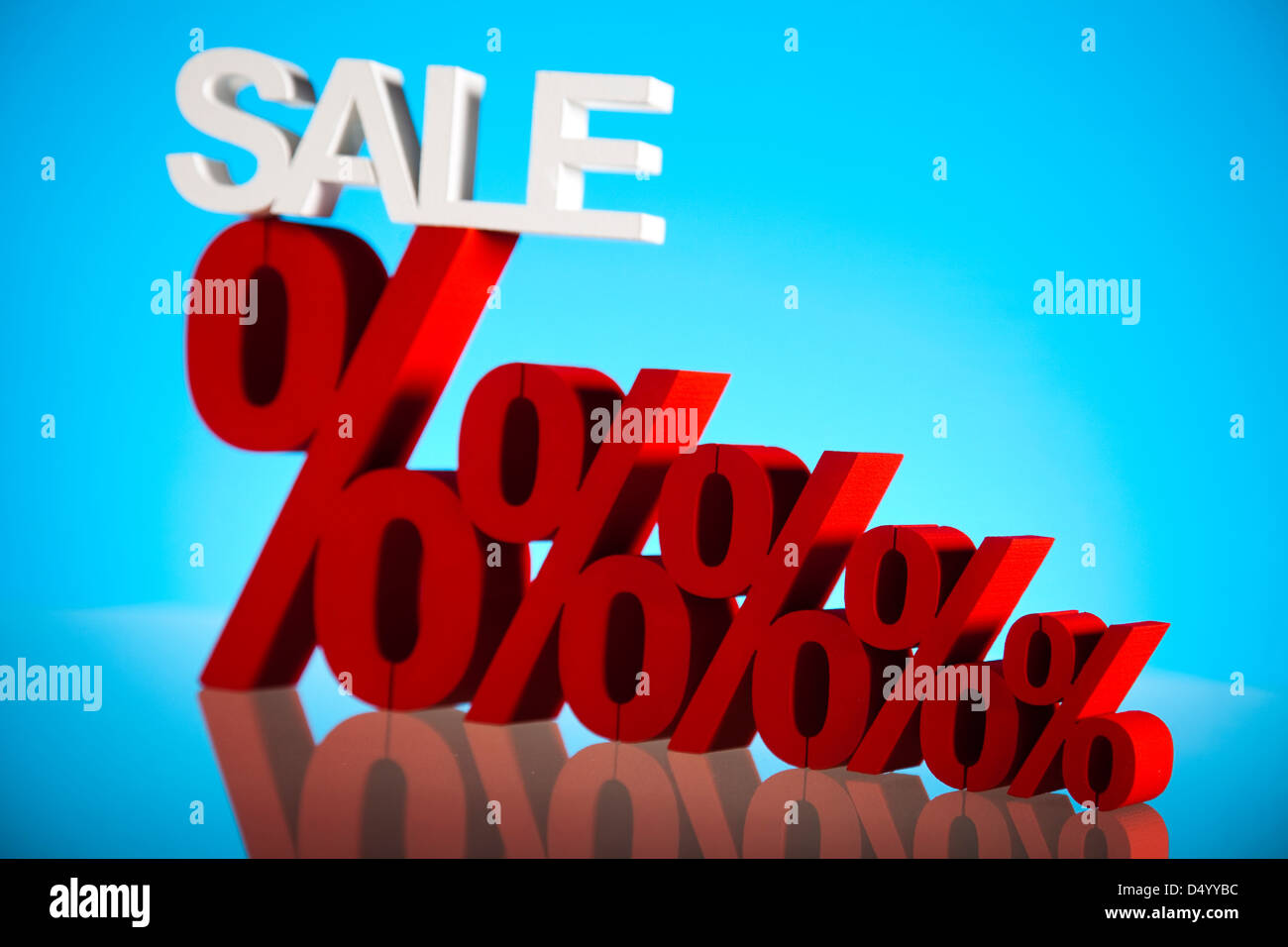 Sale, percent concept Stock Photo - Alamy