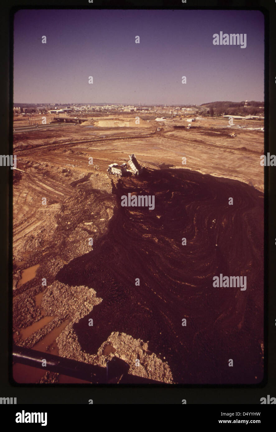 Expansion of the blue plains sewage treatment plant hi-res stock ...