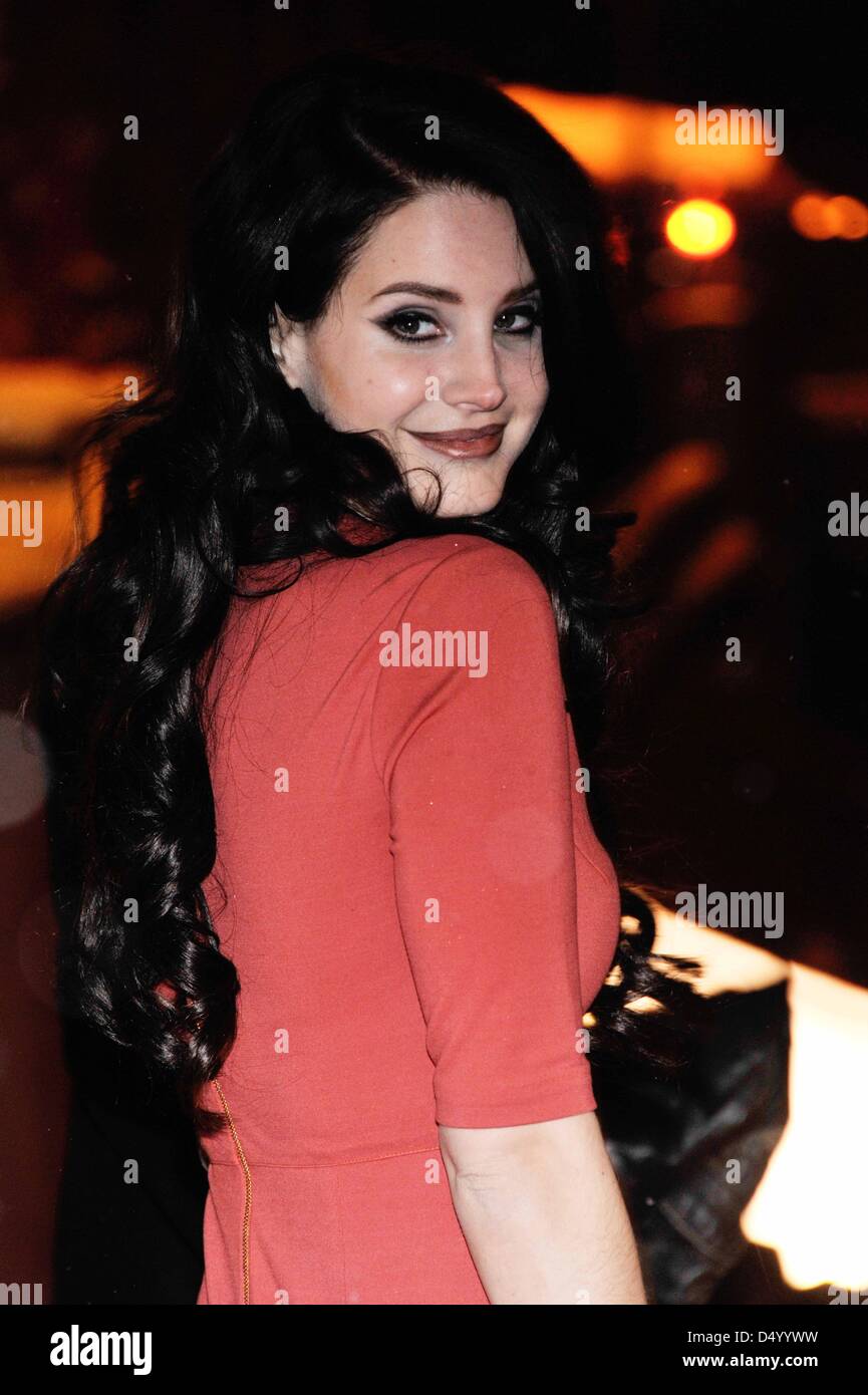 Berlin, Germany. March 20, 2013. Lana del Rey attends to the Charity ...