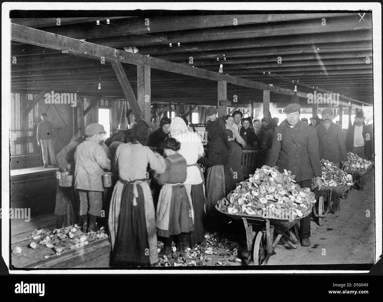 This 1911 photograph by Lewis Hine shows Mike Murphy, a 10-year-old boy ...