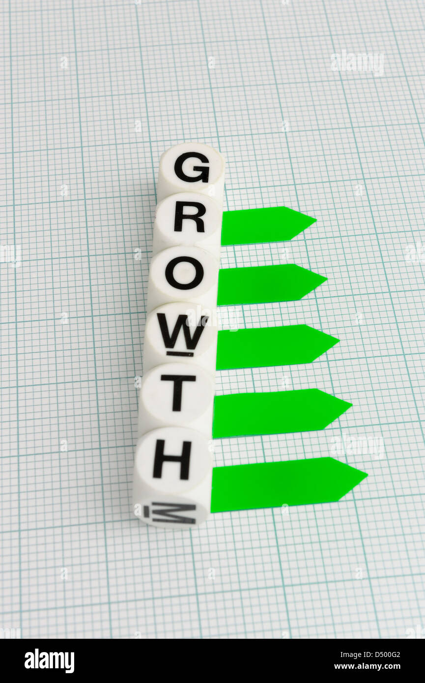 Growth of shares hi-res stock photography and images - Alamy