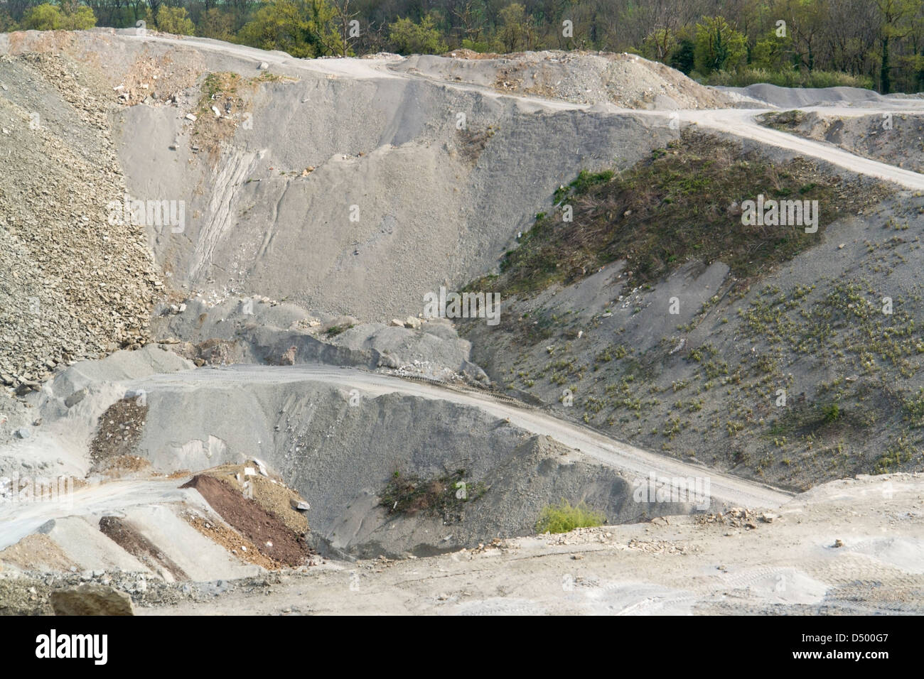 stone pit in Southern Germany at summer time Stock Photo - Alamy