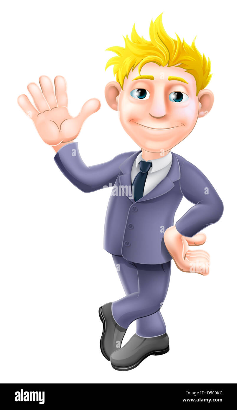 Animated Man Waving