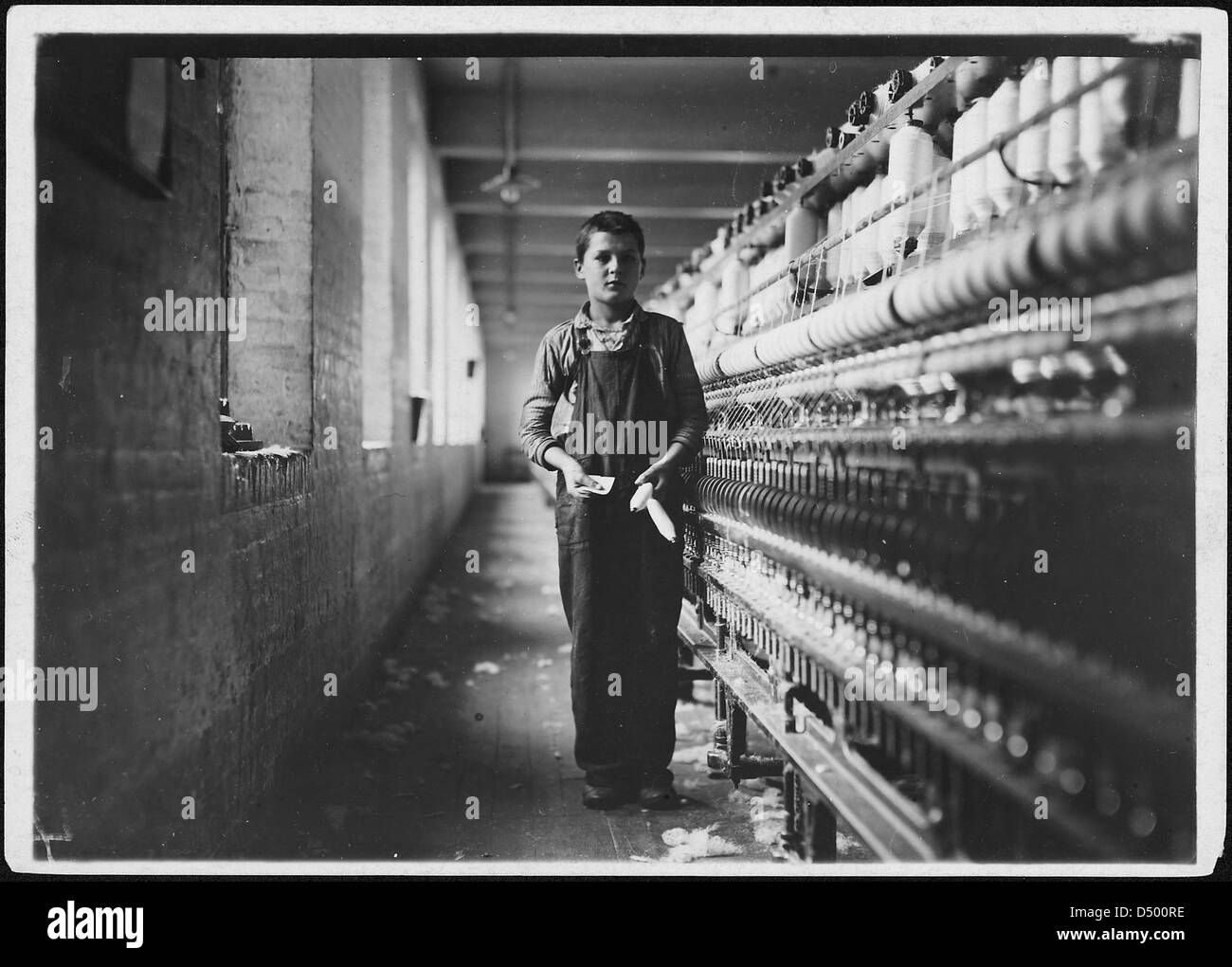 A photograph by Lewis Hine from November 1911 shows Tony Soccha, a ...