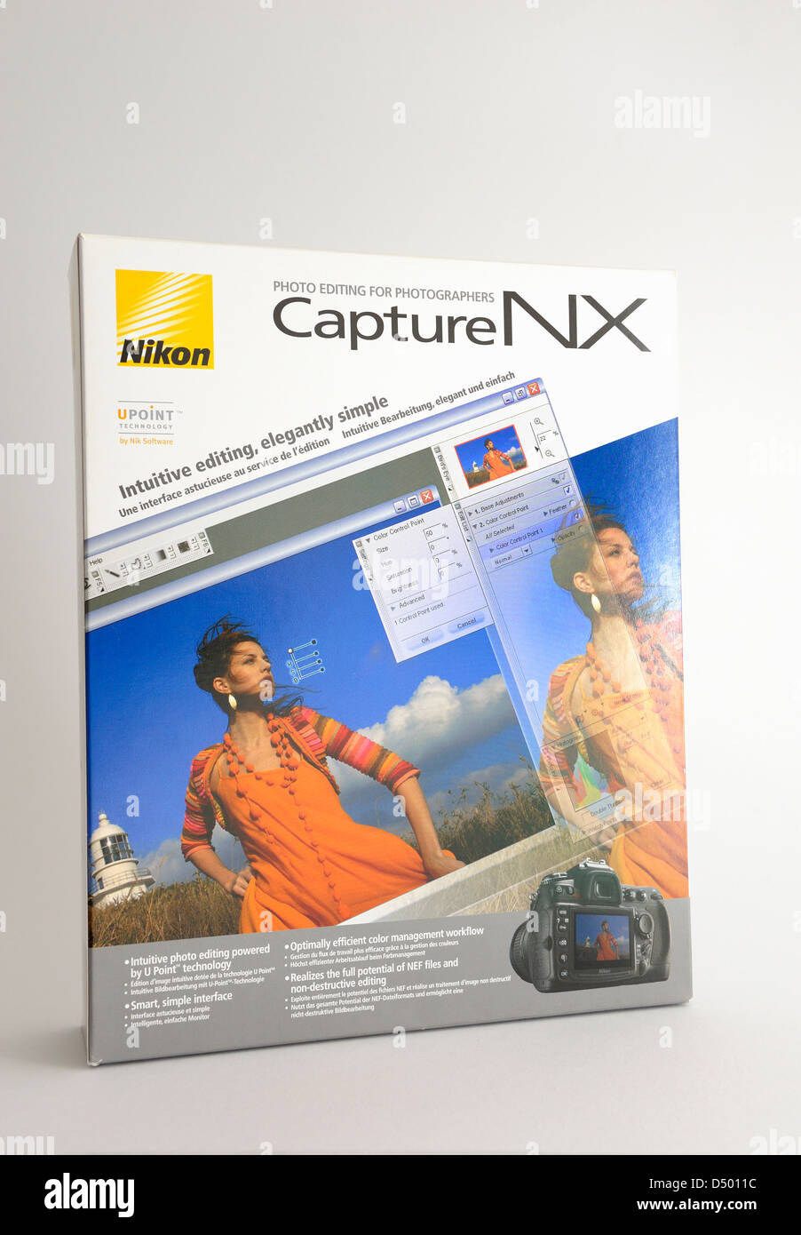 Nikon capture nx software box Stock Photo - Alamy
