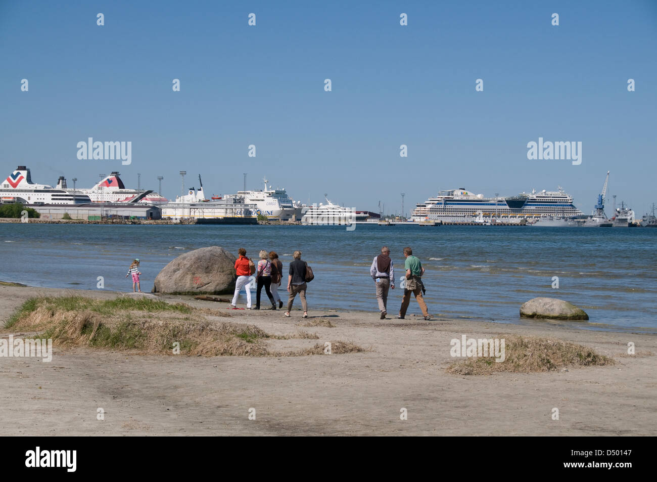 Tallinn docks hi-res stock photography and images - Alamy
