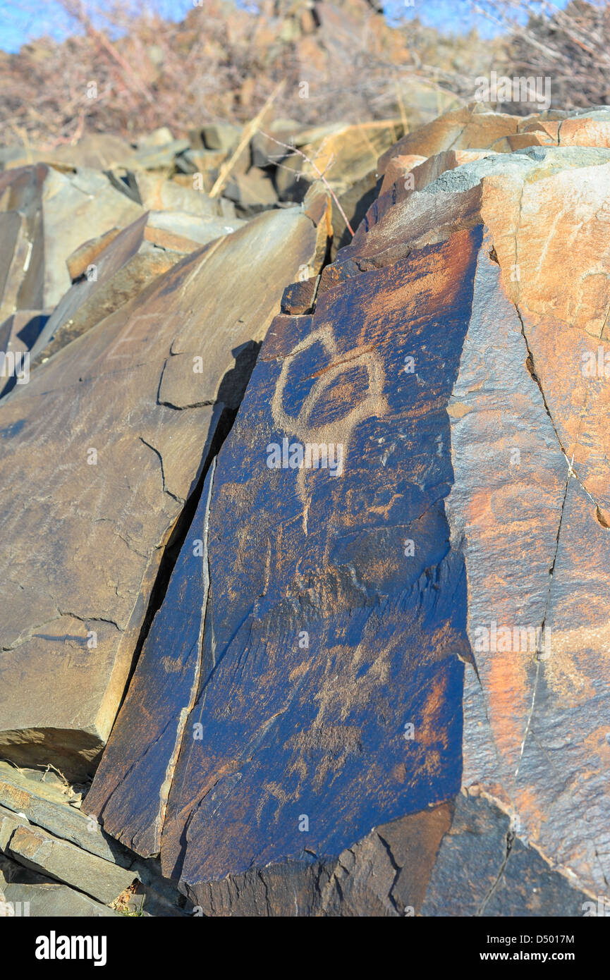 Tamgaly petroglyphs hi-res stock photography and images - Alamy