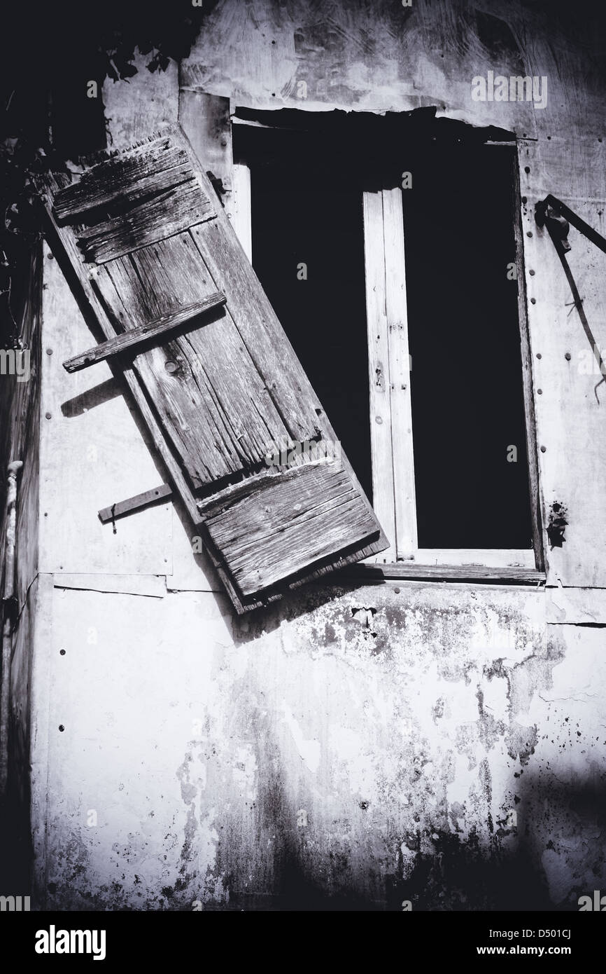 Broken Shutter High Resolution Stock Photography and Images - Alamy