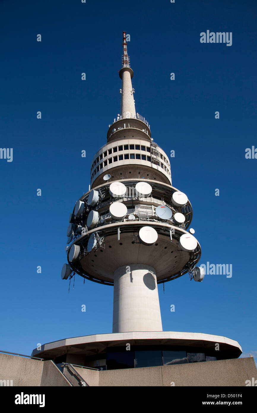 Communications Black Mountain Tower Canberra Australia Stock Photo - Alamy