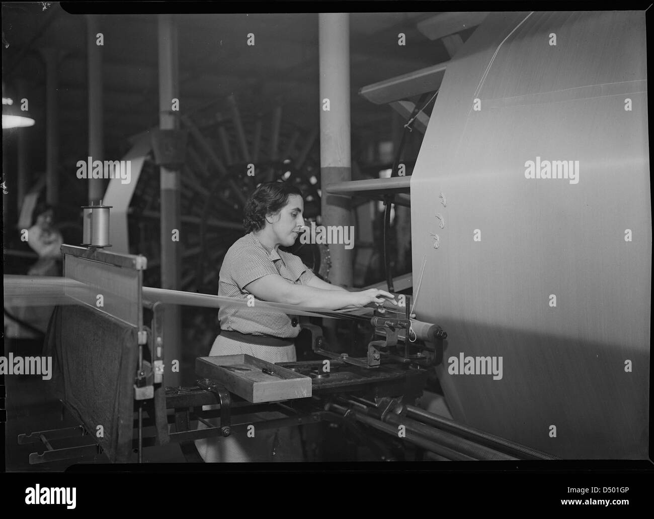 1936 great depression lewis hine mt holyoke Black and White Stock ...