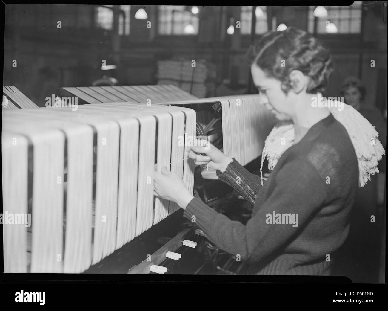 In 1936, workers at William Skinner and Sons in Mt. Holyoke ...