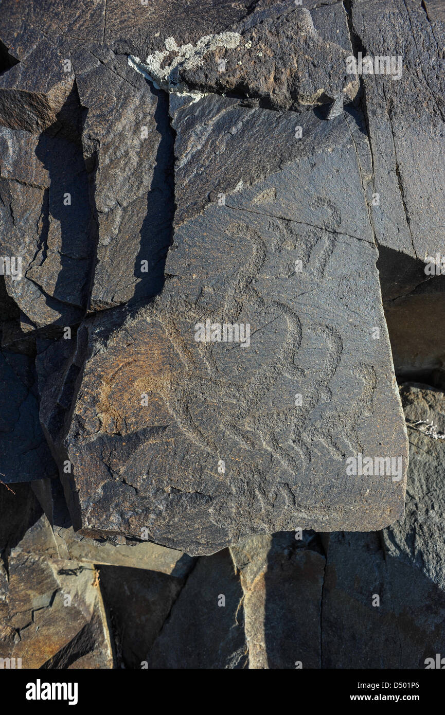 Tamgaly petroglyphs hi-res stock photography and images - Alamy