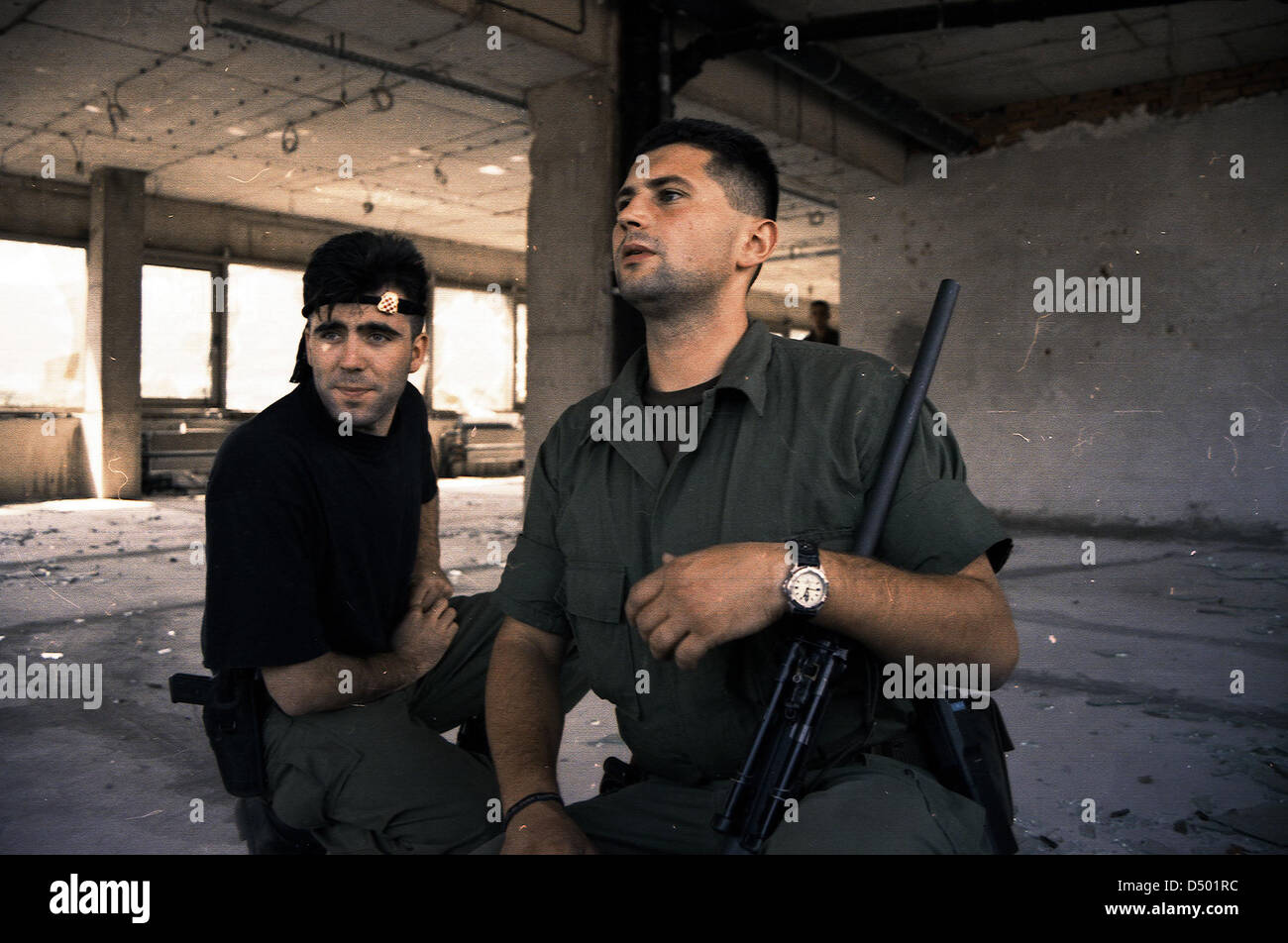 Bosnian war soldiers hi-res stock photography and images - Alamy