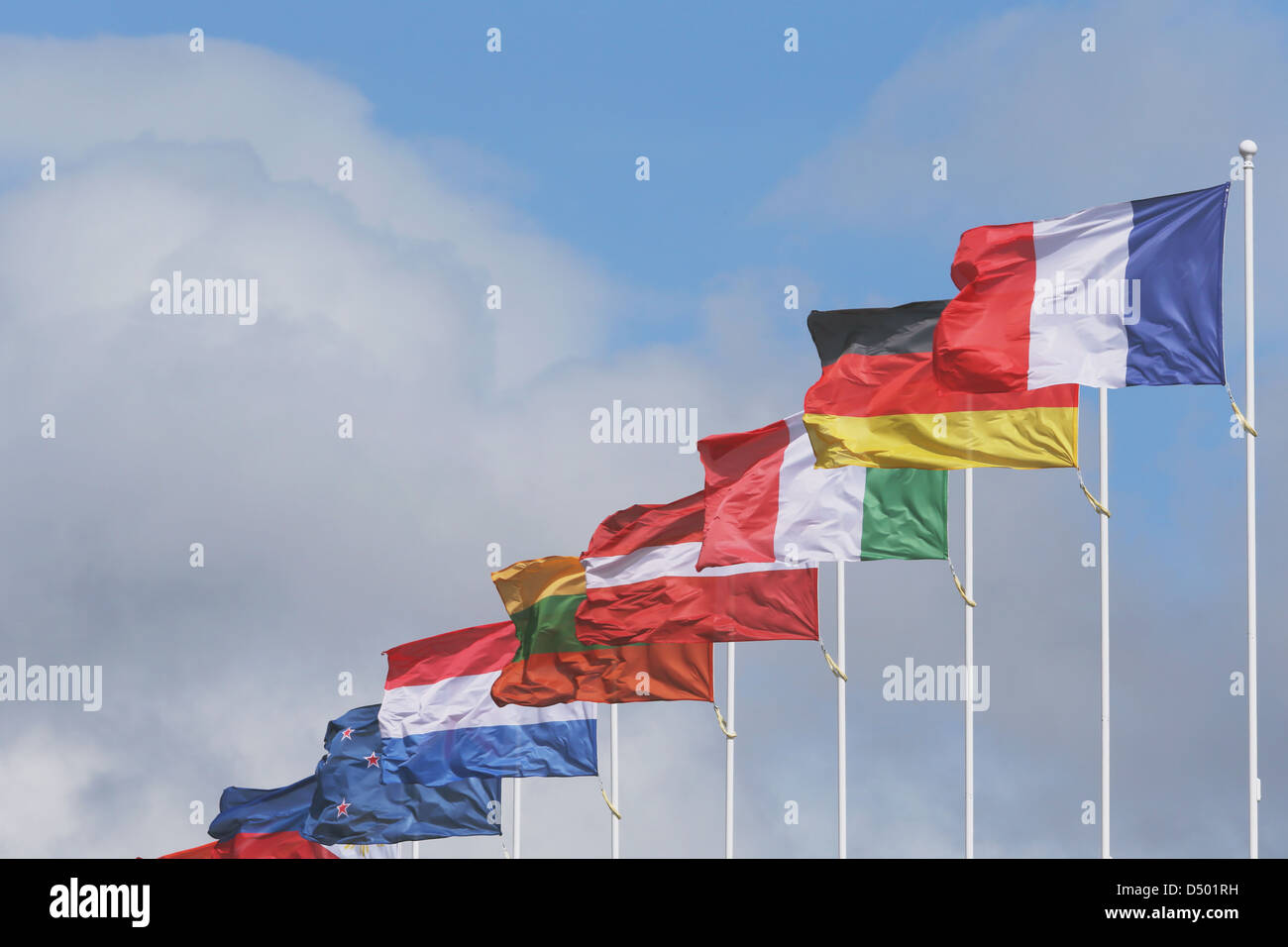Flags world in one hi-res stock photography and images - Alamy