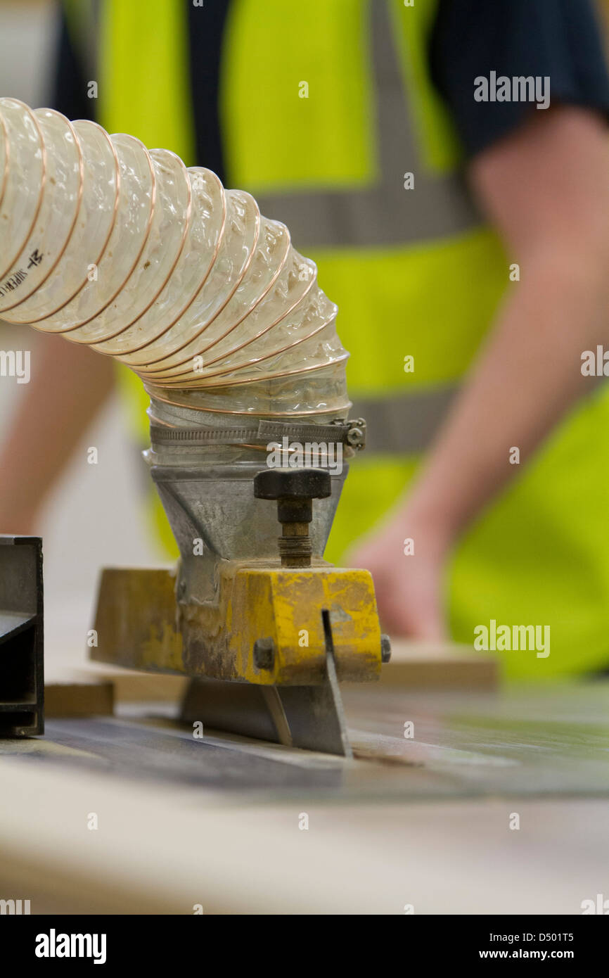 Construction and joinery course at Cardonald College, Glasgow Stock ...