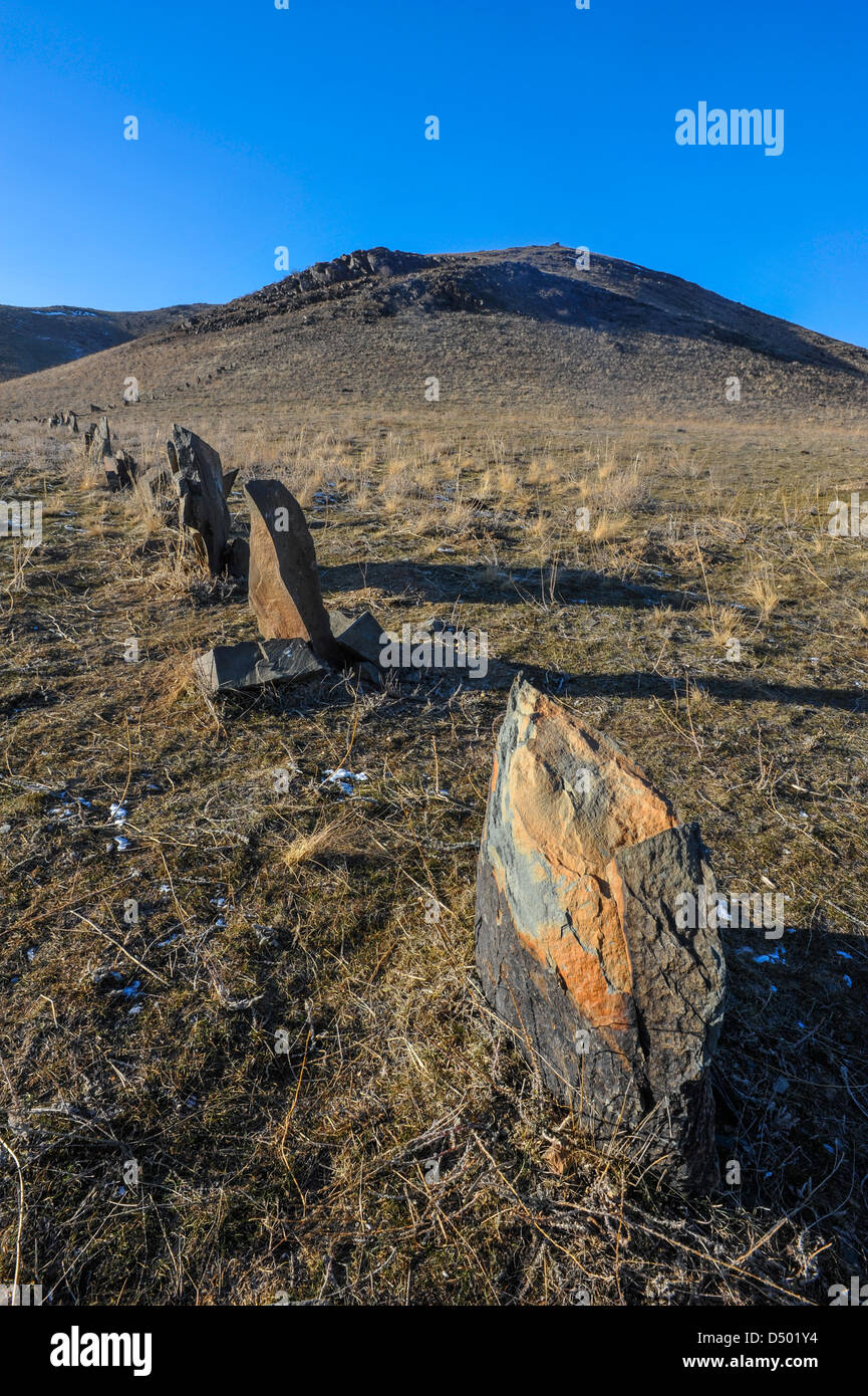 Stone age landscape illustration hi-res stock photography and images ...