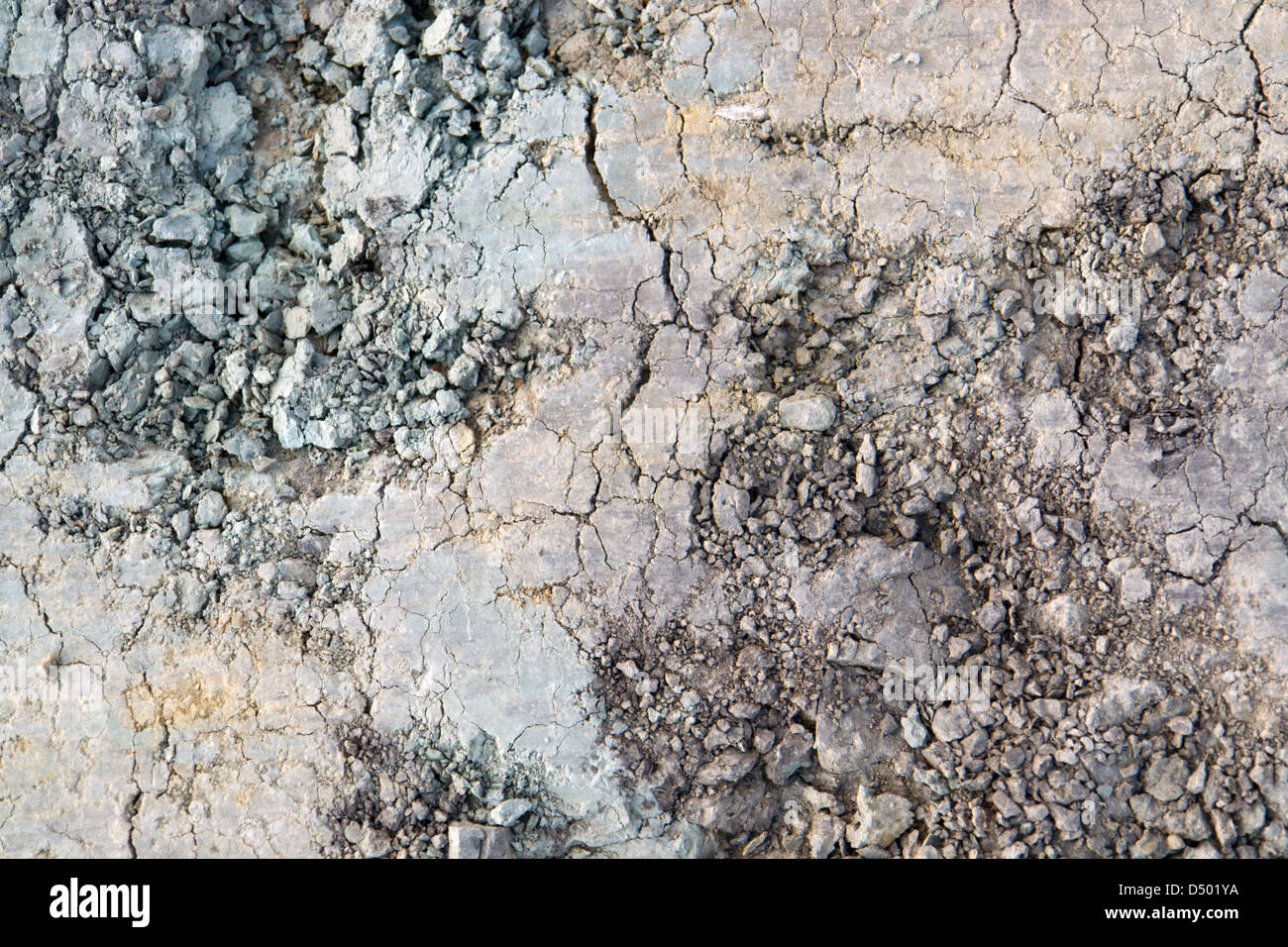 full frame natural background with multicolored dry loam Stock Photo ...