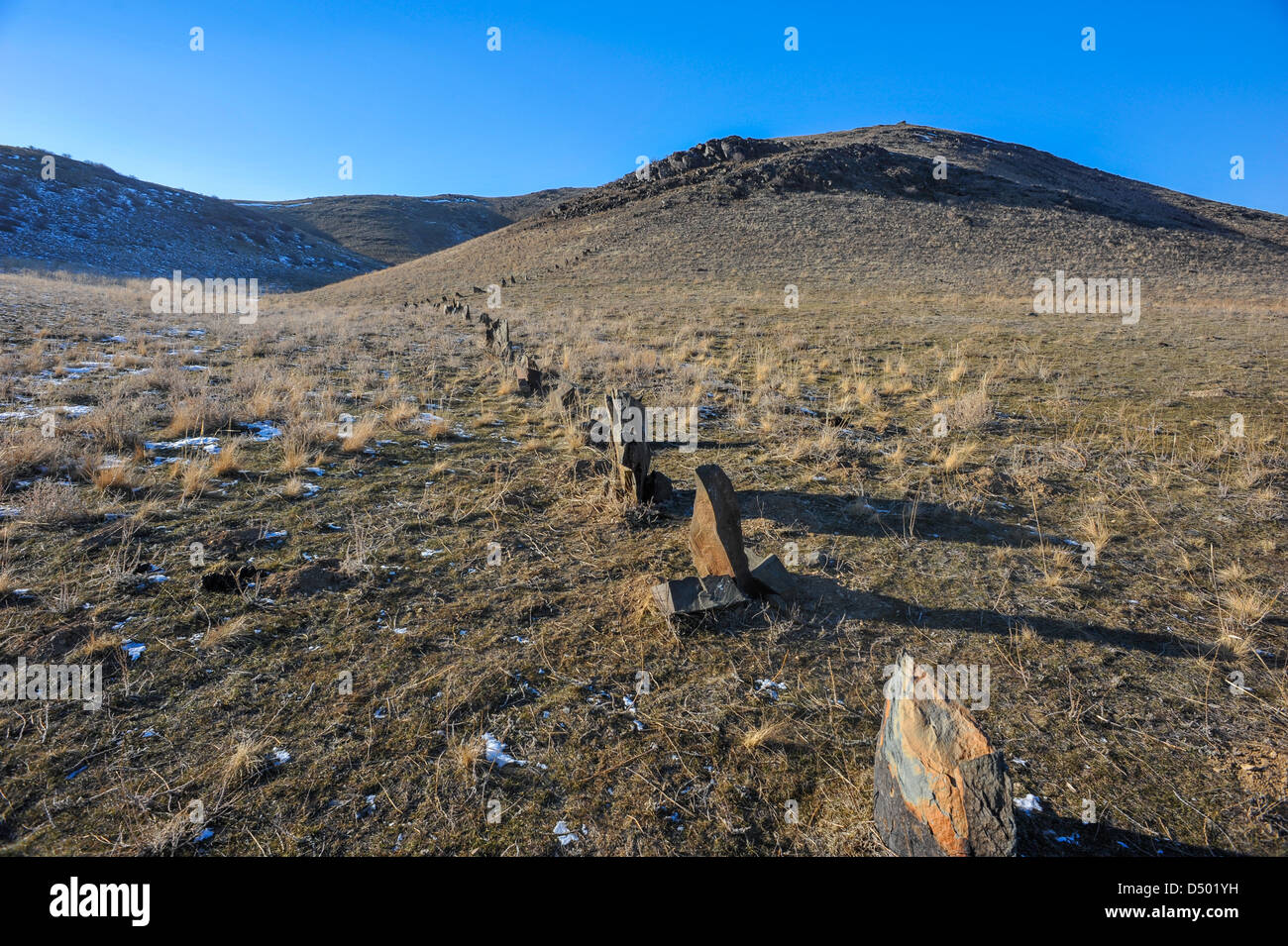 Stone age landscape illustration hi-res stock photography and images ...