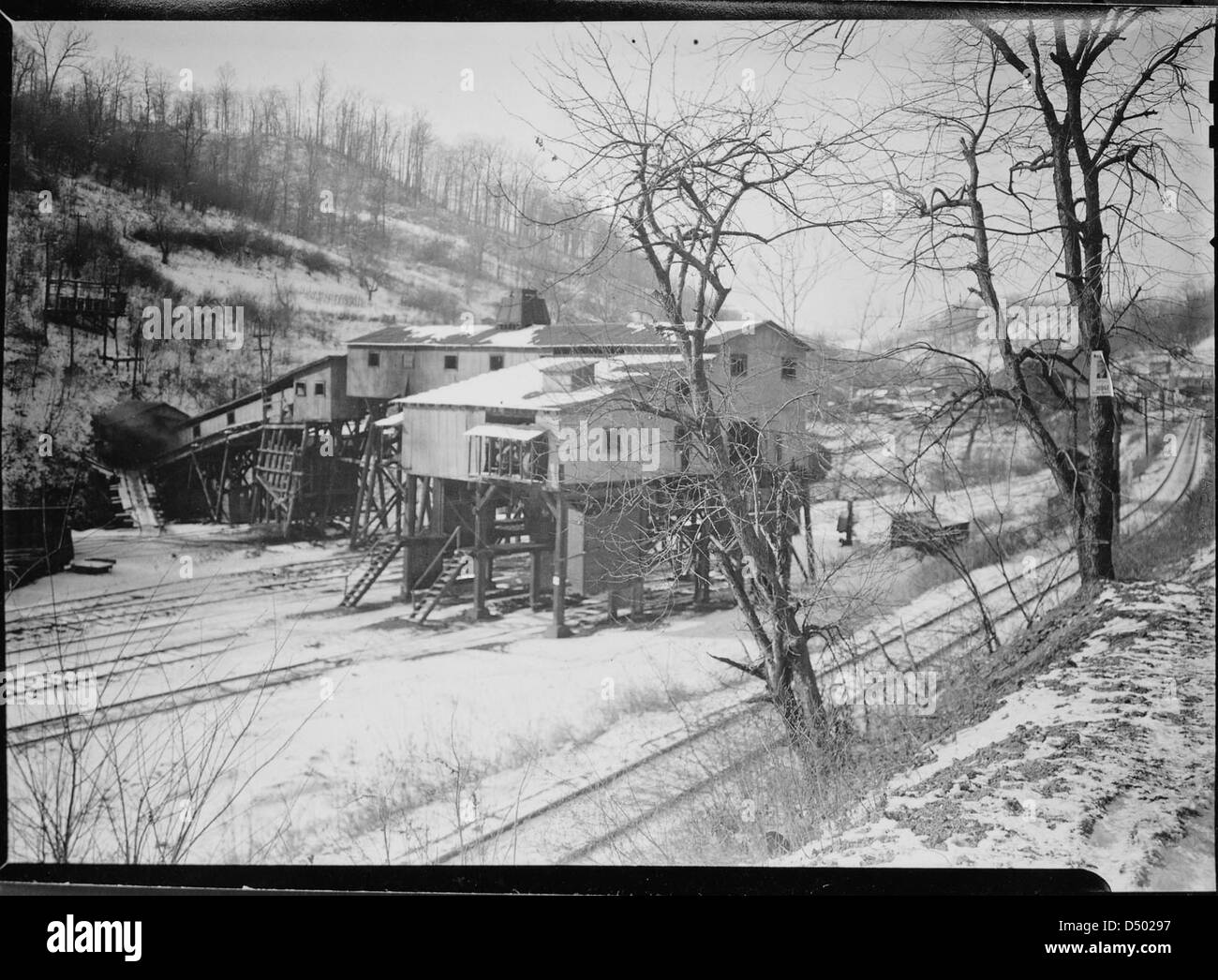 Closed mine Black and White Stock Photos & Images - Alamy