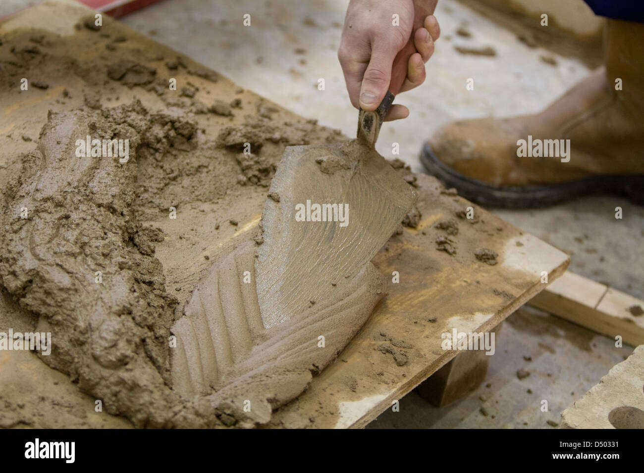 Bricklaying tools hi-res stock photography and images - Alamy