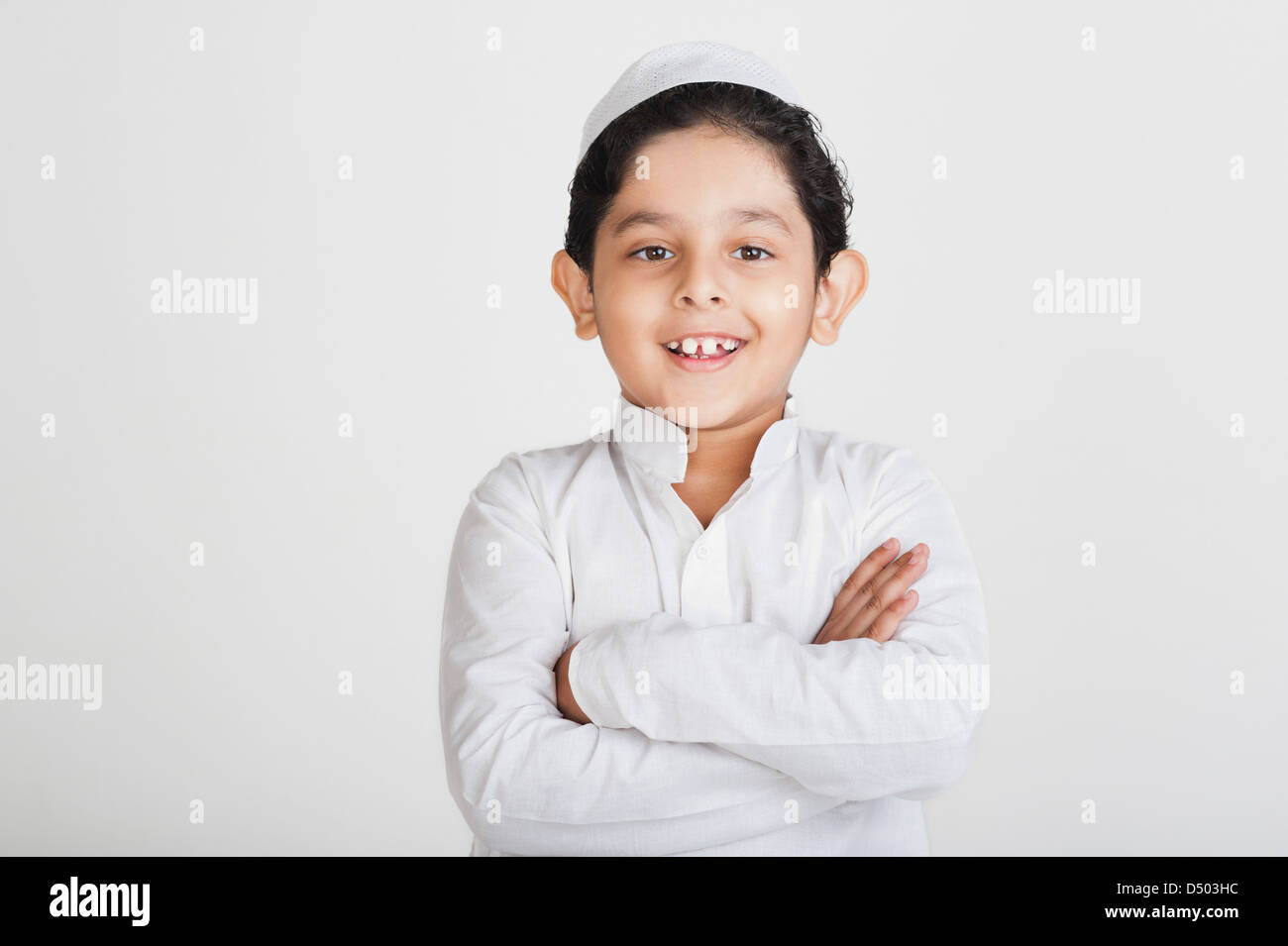 Indian muslim boy standing hi-res stock photography and images - Alamy