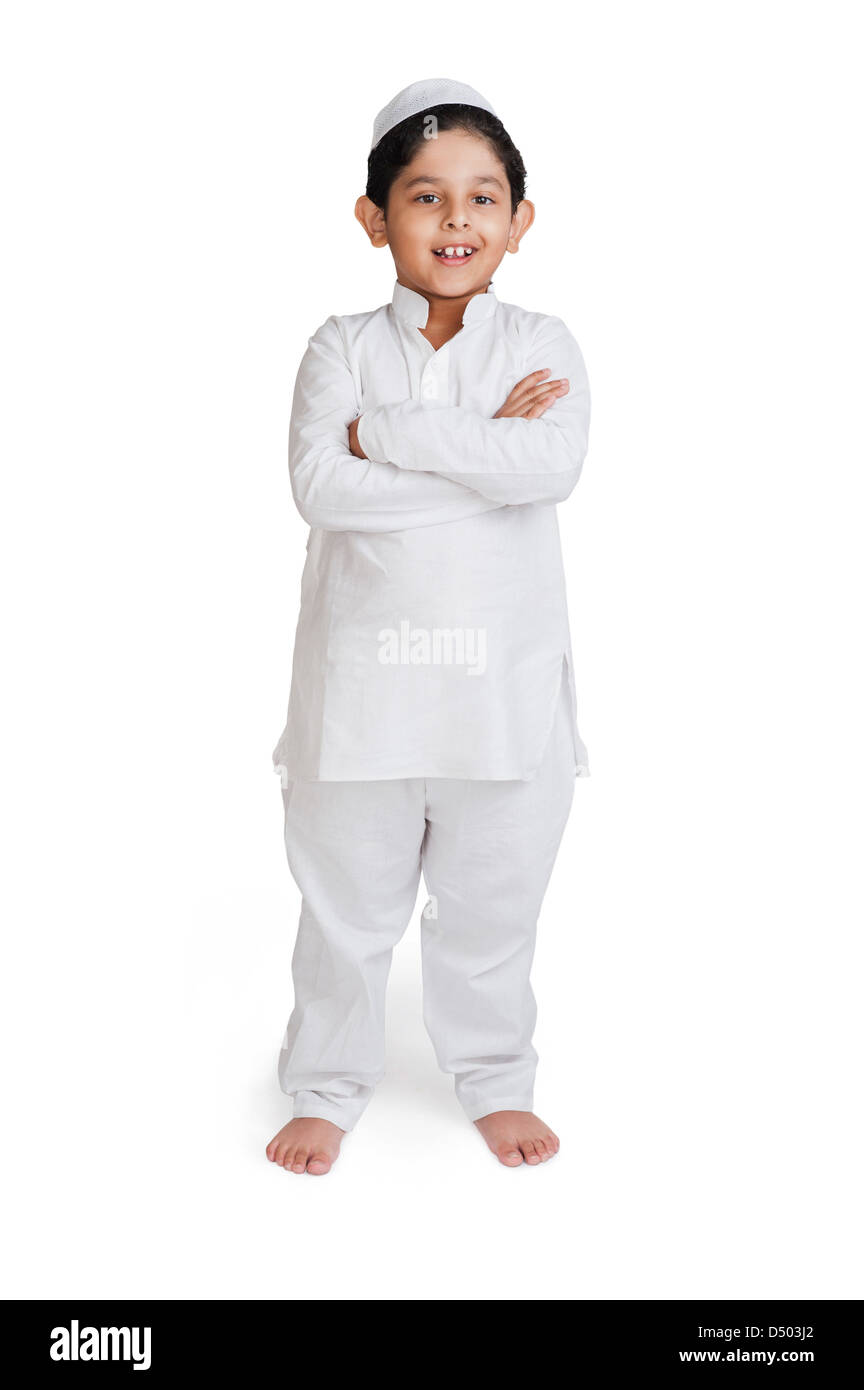 Muslim boy smiling Stock Photo - Alamy