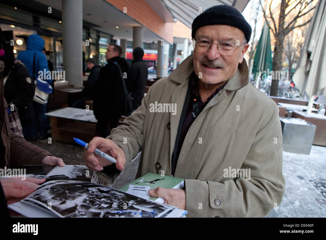 Volker Schloendorff seen in Potsdamer Platz square during the 62nd ...