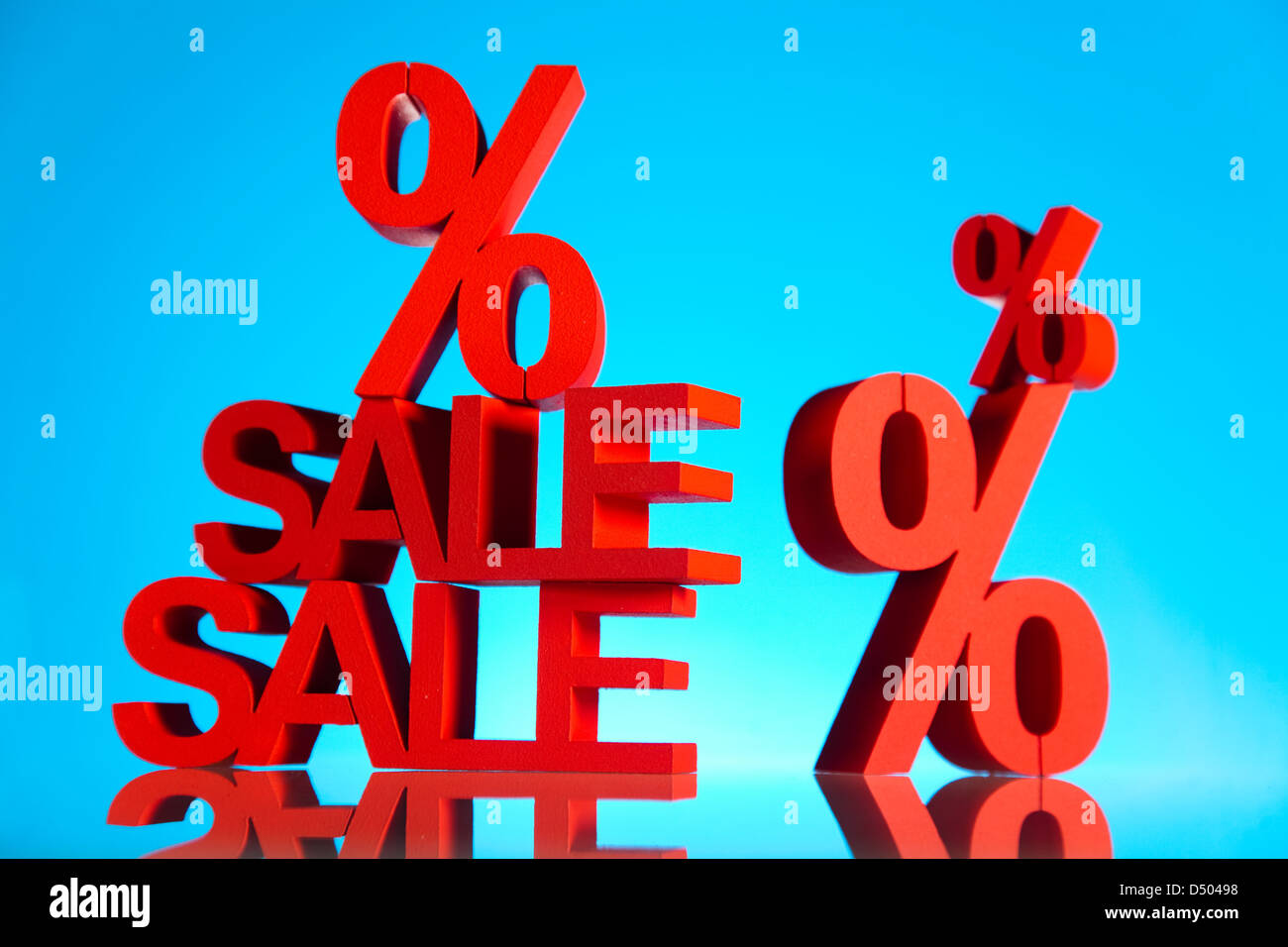 Sale background with percent Stock Photo - Alamy