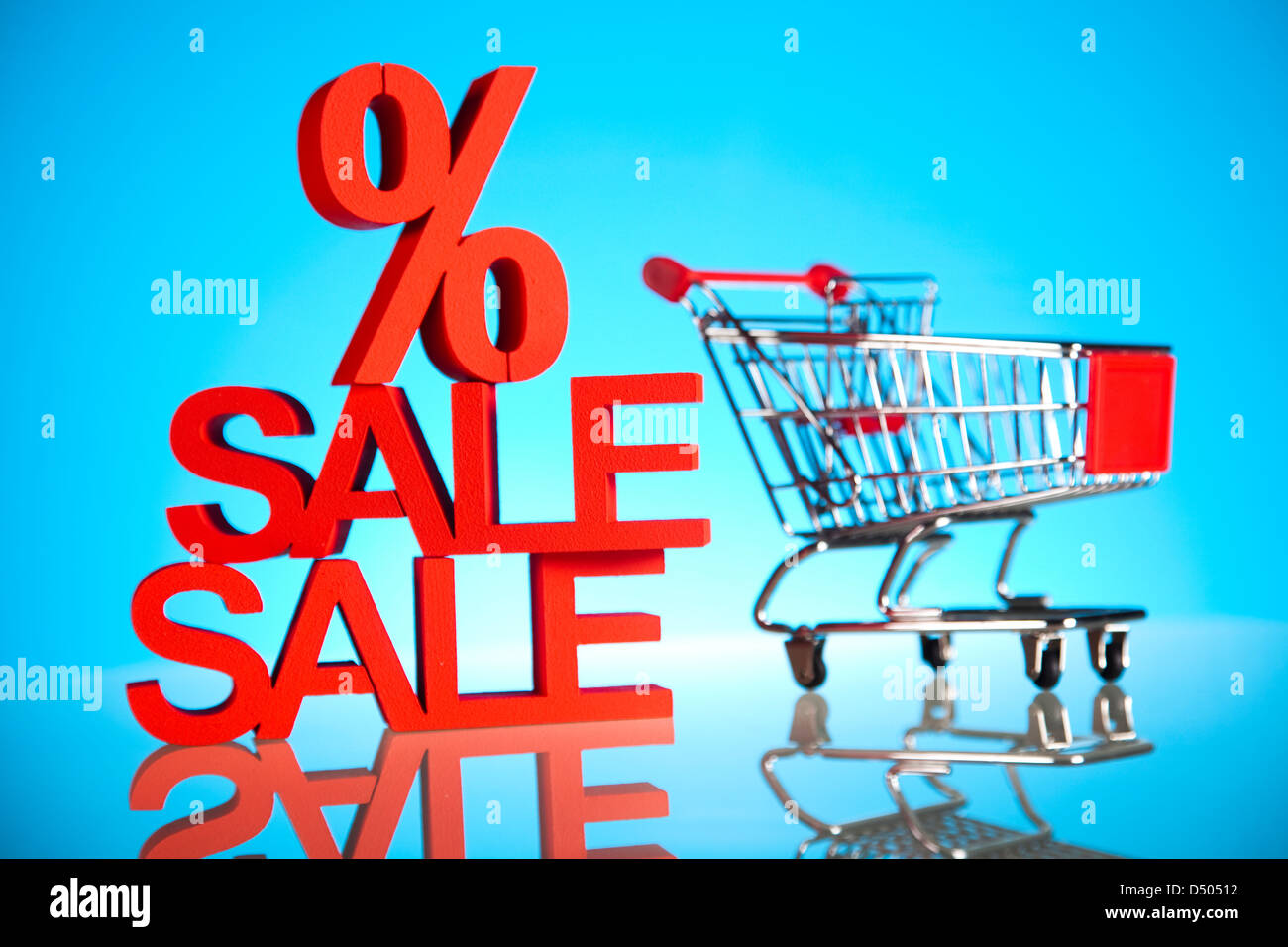 Sale background with percent Stock Photo - Alamy
