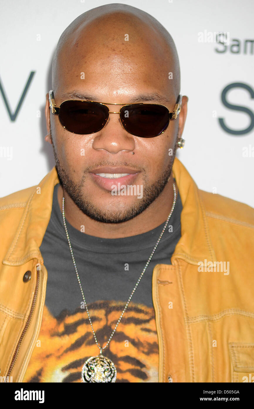 Flo Rida attends the Samsung Spring Launch event at the Museum of ...