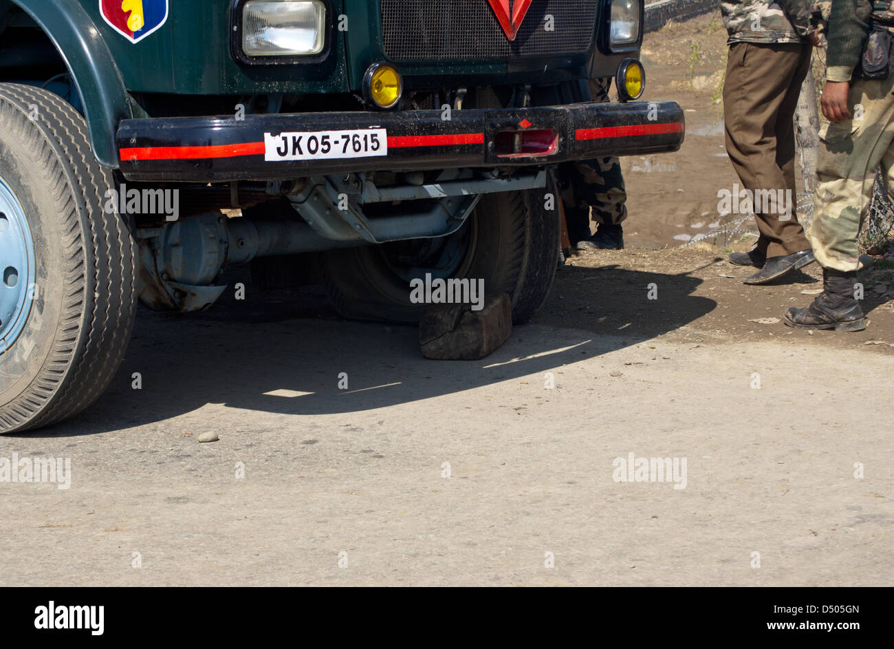 Indian border security force vehicle hi-res stock photography and ...