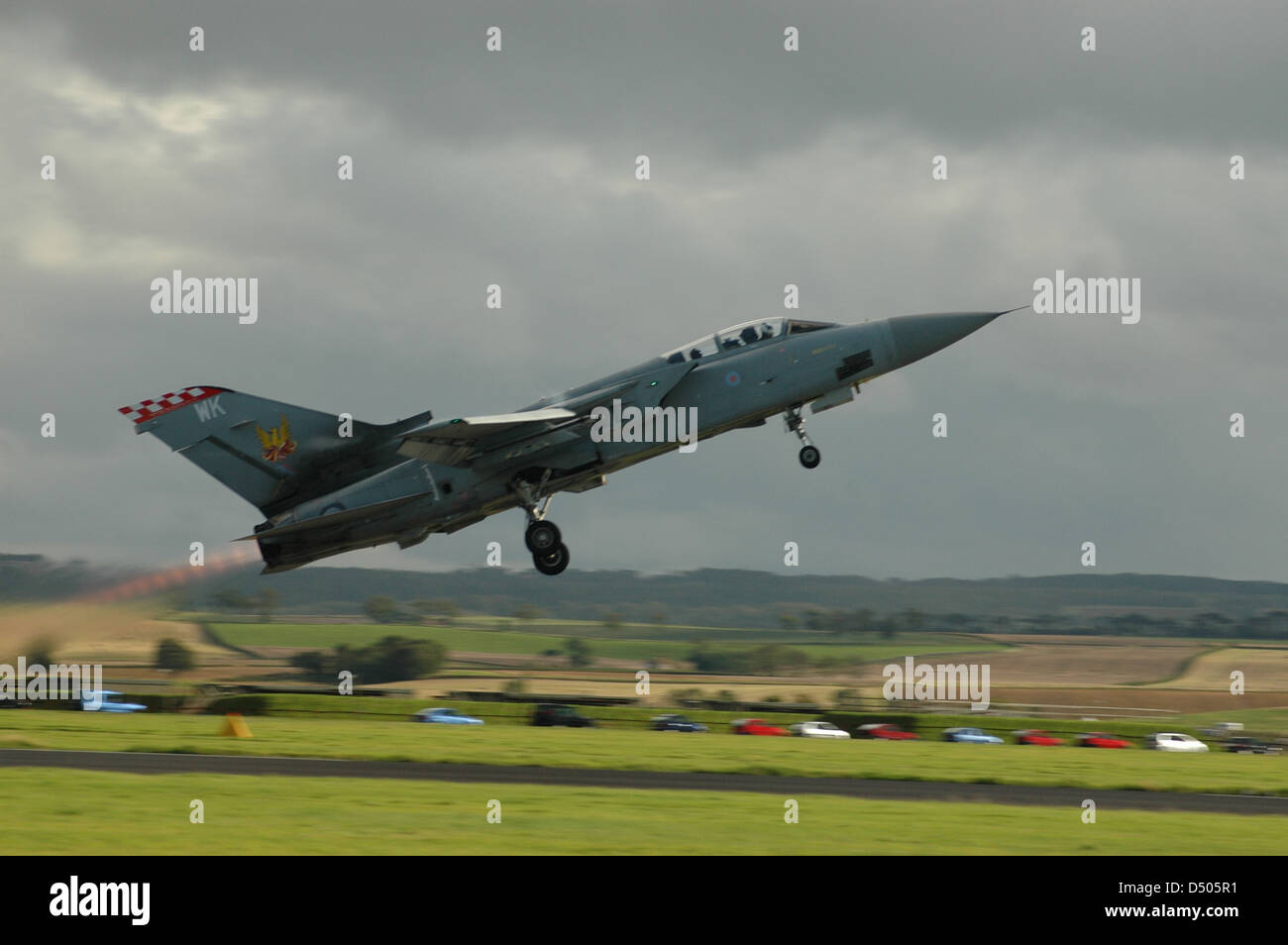 Fighter Jet during take-off Stock Photo - Alamy