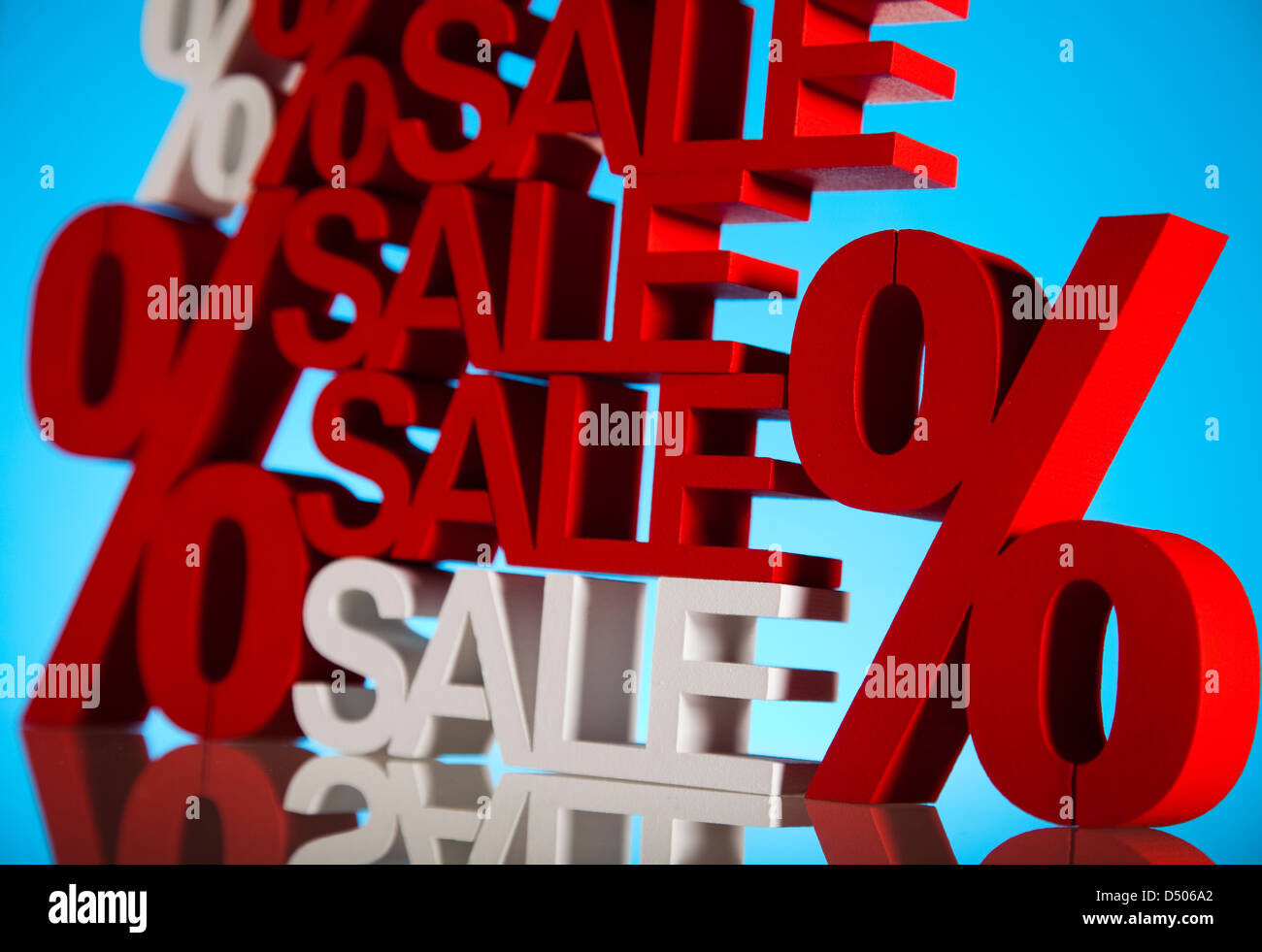 Sale background with percent Stock Photo - Alamy