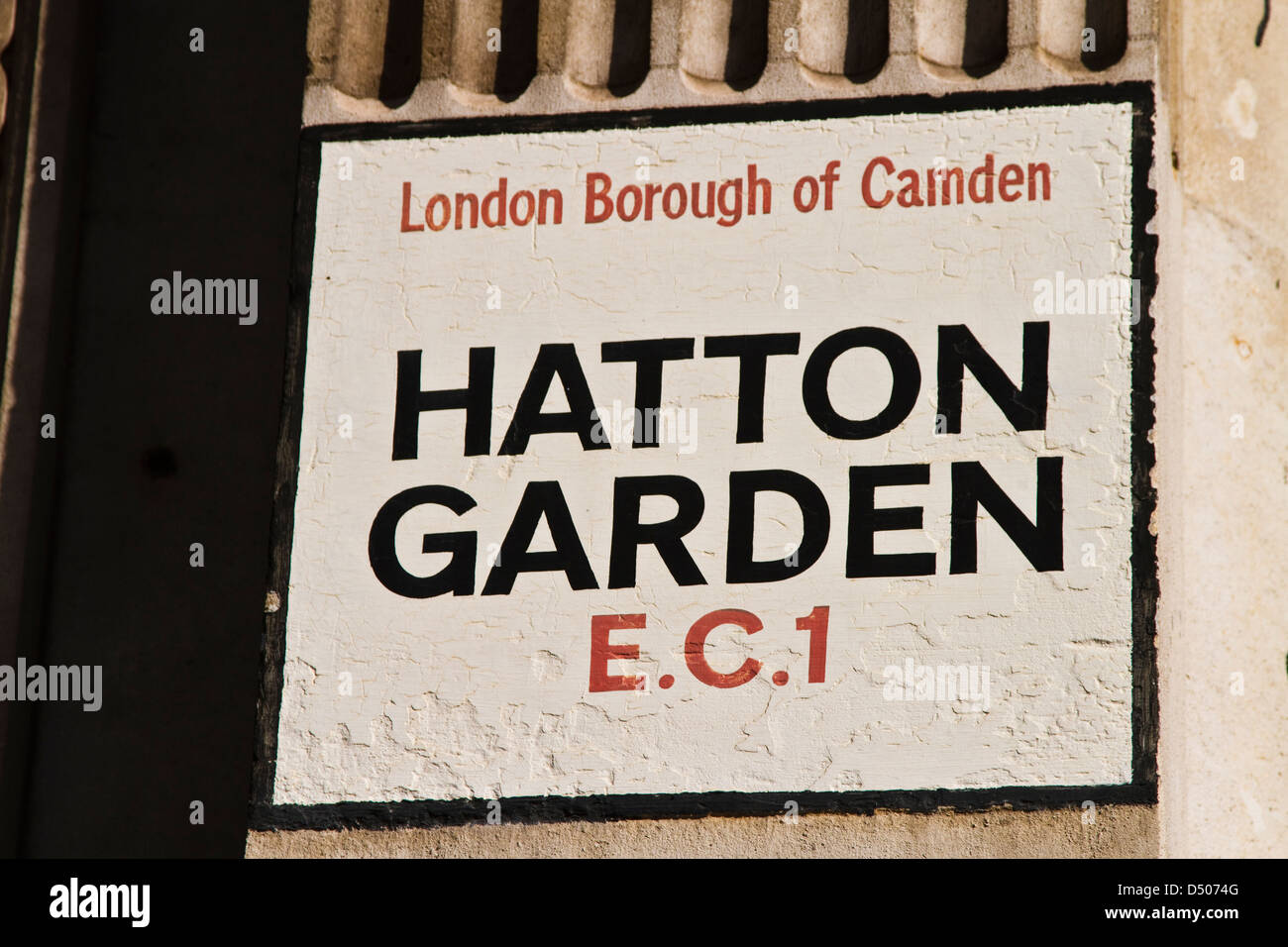Garden street sign hi-res stock photography and images - Alamy