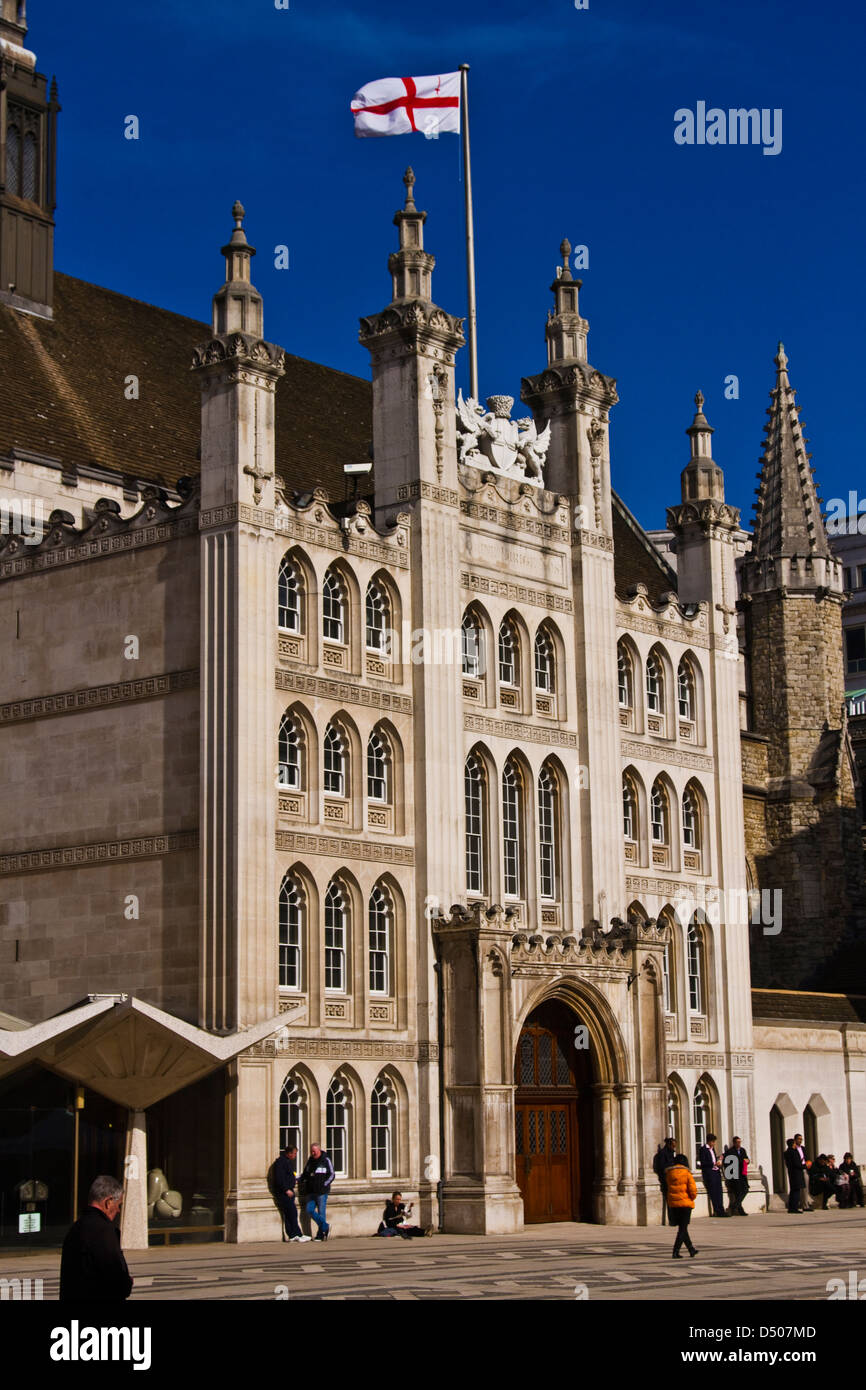 Guildhall Great Hall London Stock Photos & Guildhall Great Hall London ...